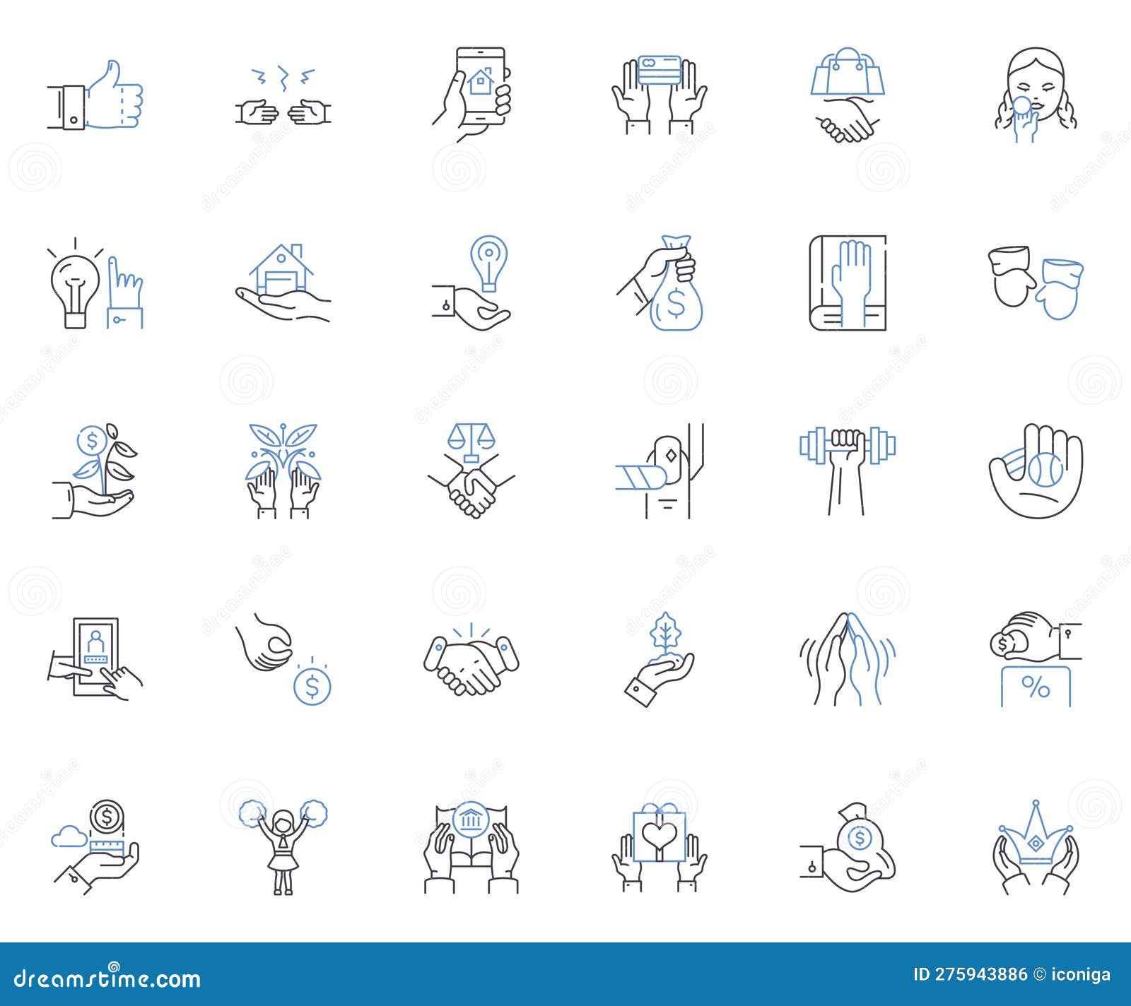 Improvement Line Icons Collection. Progress, Advancement, Upgrade ...