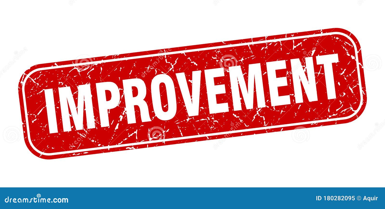 Improvement Stamp. Improvement Square Grungy Isolated Sign Stock Vector ...