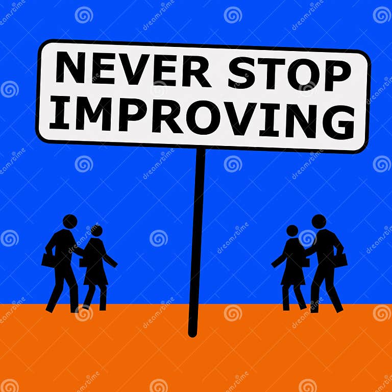 Improving stock illustration. Illustration of assessment - 28179371