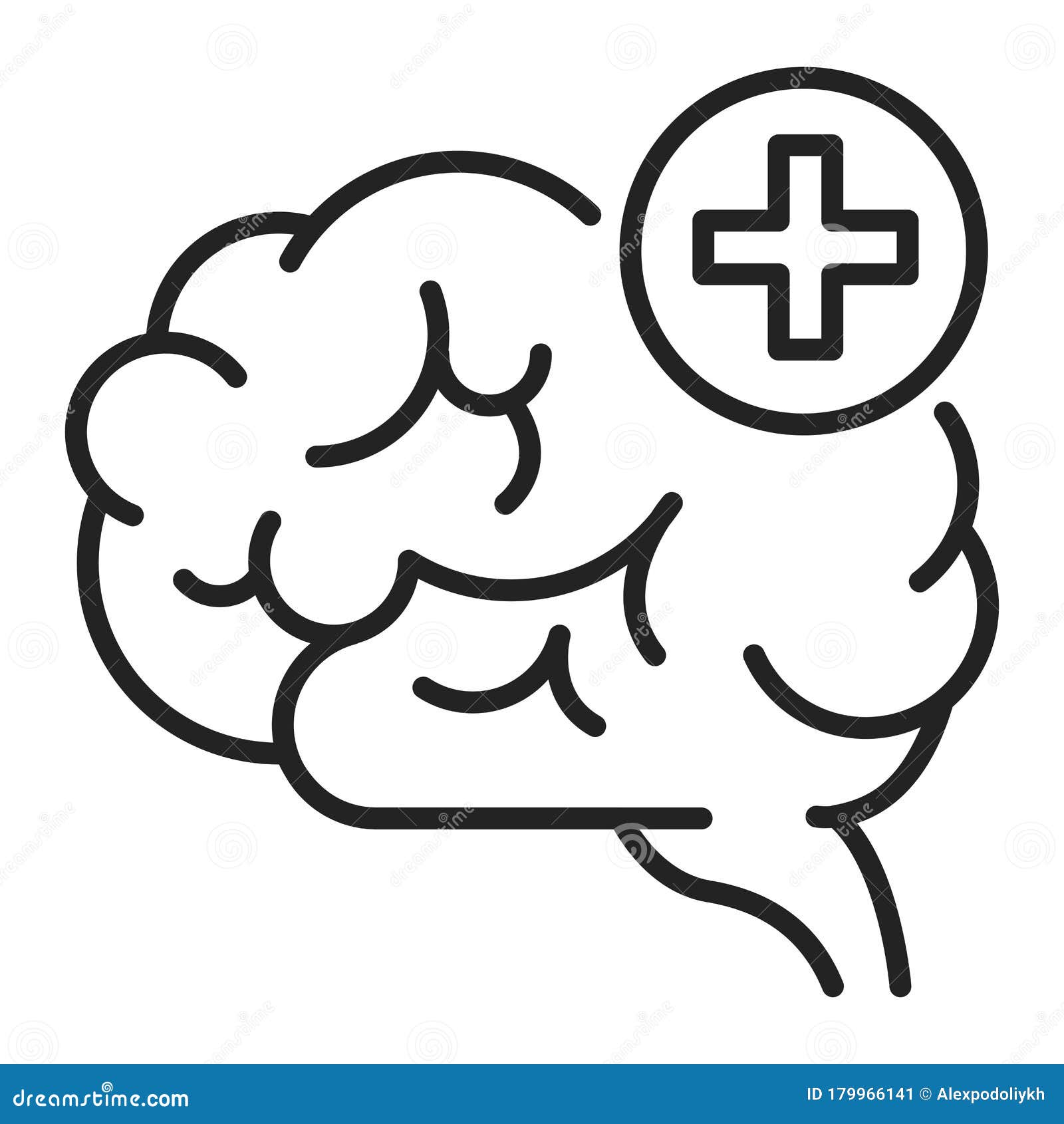 Improving Brain Activity Black Line Icon. Exercising the Brain To ...