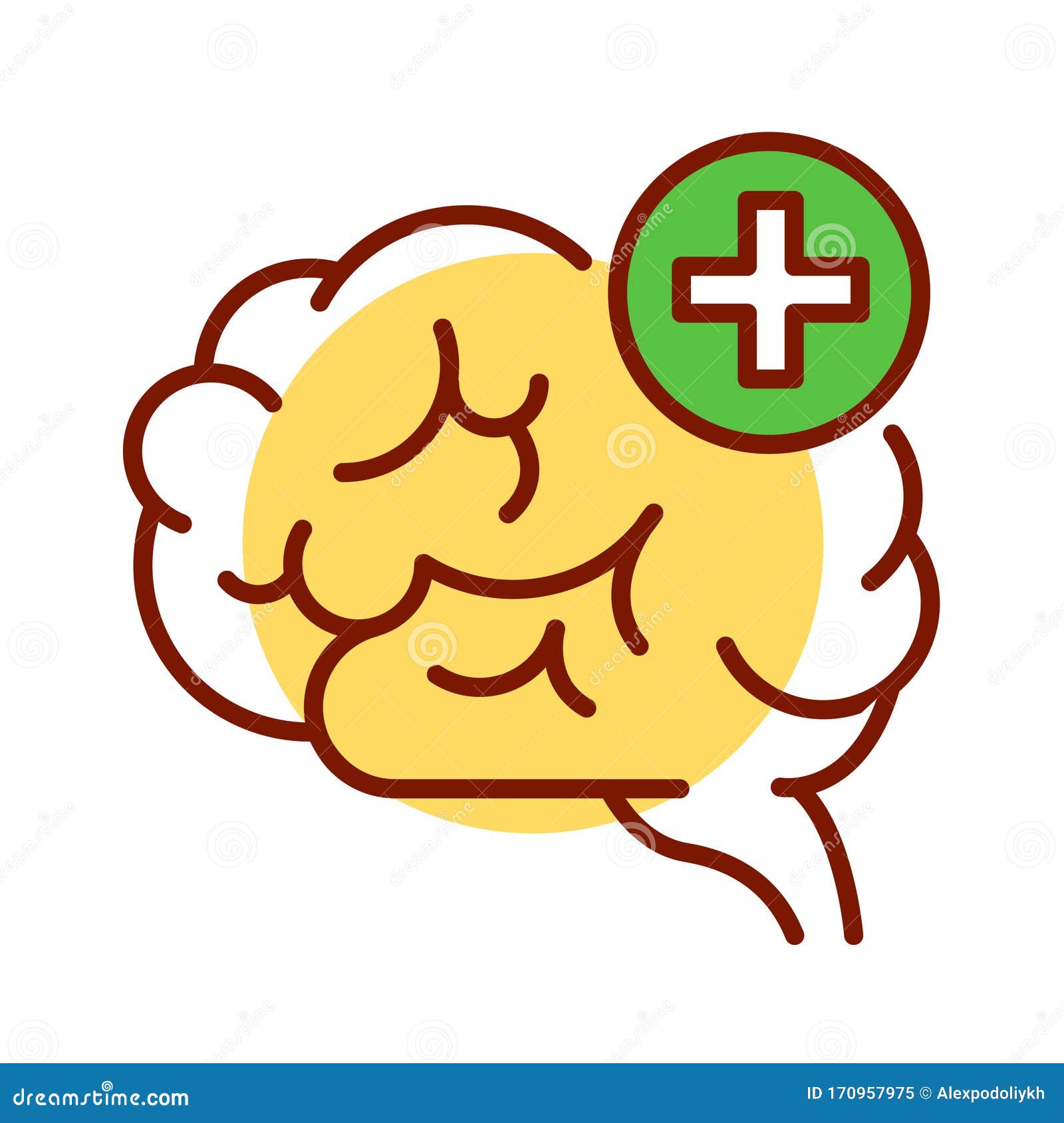 Improving Brain Activity Color Line Icon. Exercising the Brain To ...