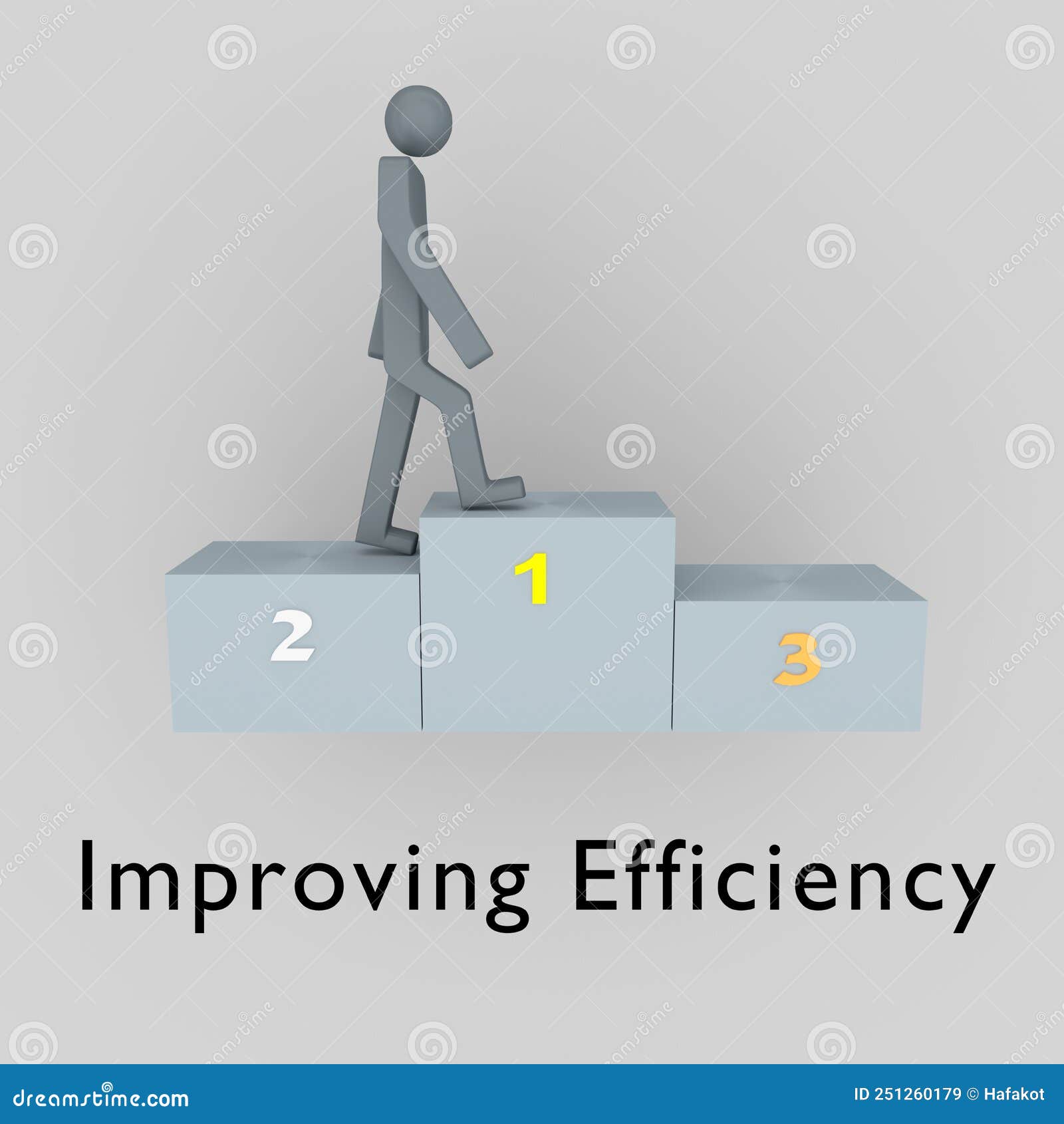 Improving Efficiency Concept Stock Illustration - Illustration of ...