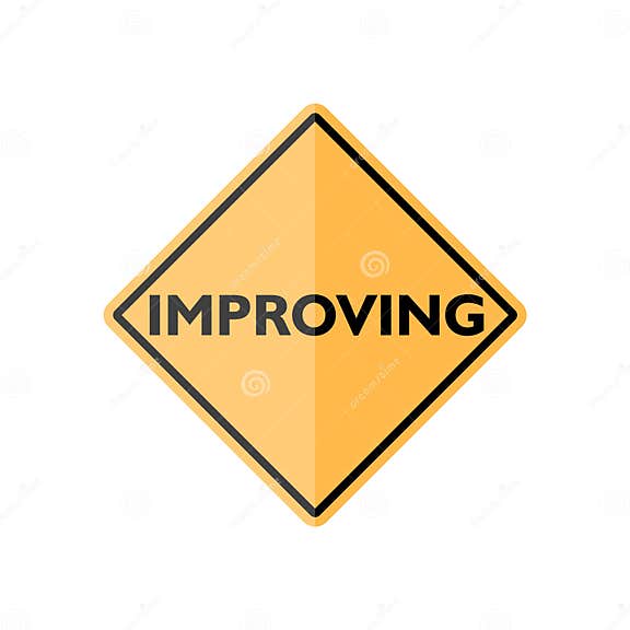 Improving sign or icon stock vector. Illustration of isolated - 143017480