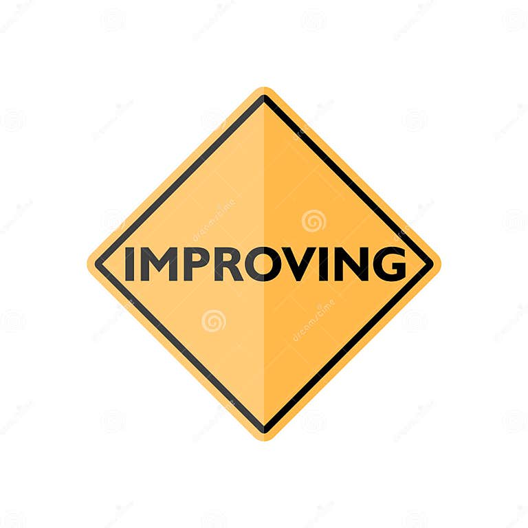 Improving sign or icon stock vector. Illustration of isolated - 143017480