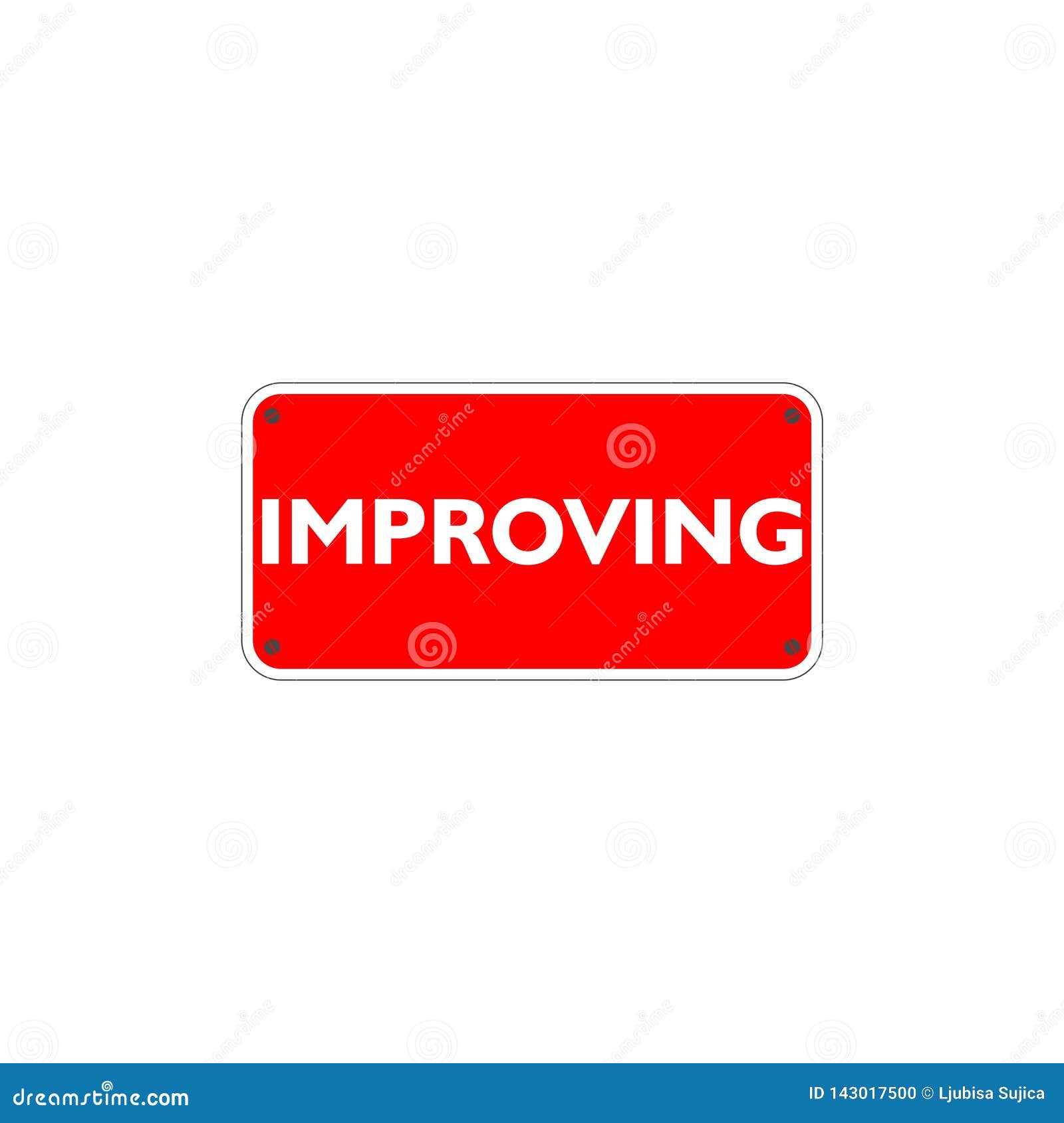 Improving sign or icon stock illustration. Illustration of glow - 143017500