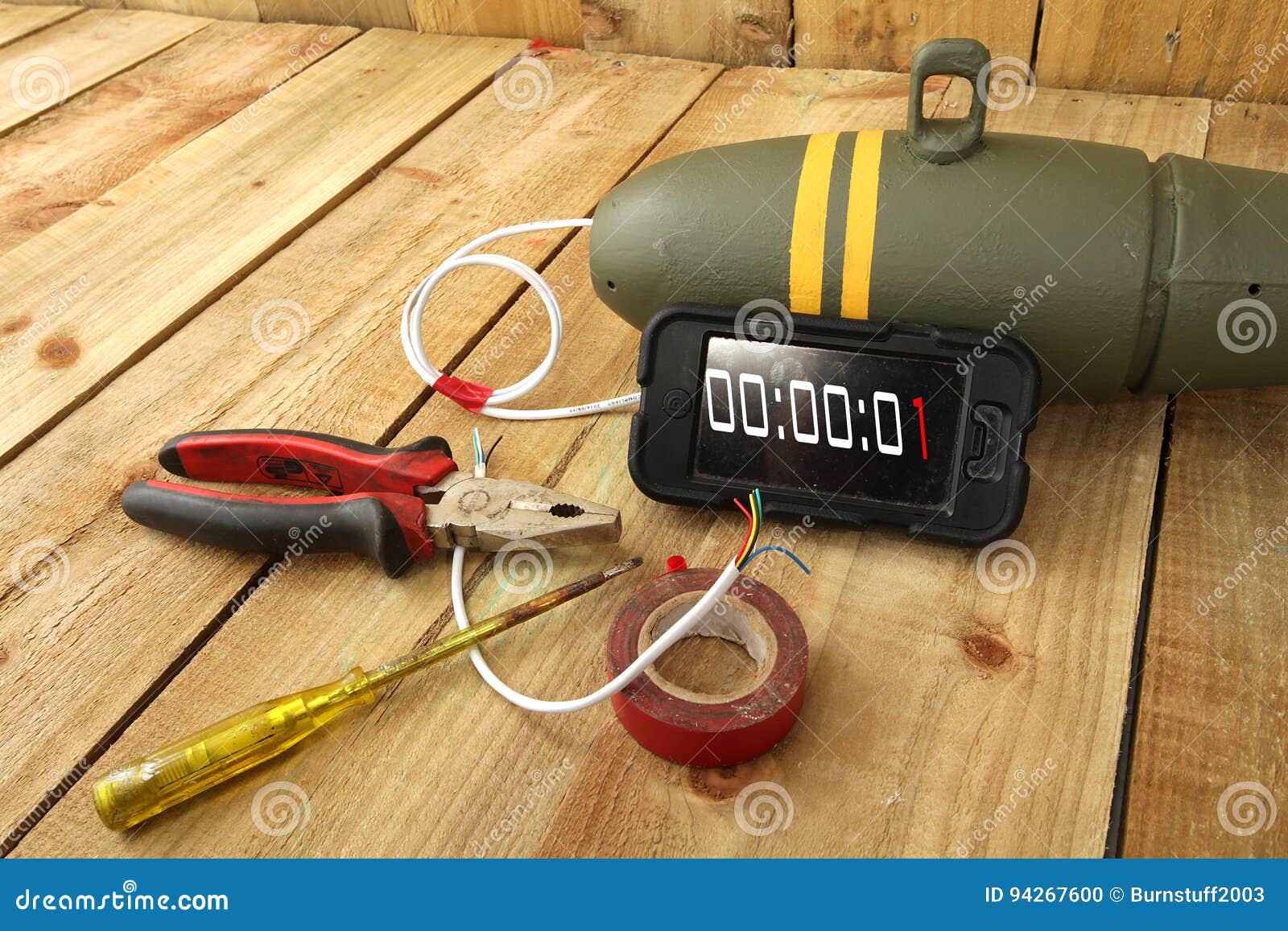 Improvised Explosive Device Stock Photo - Image of device, explosive ...