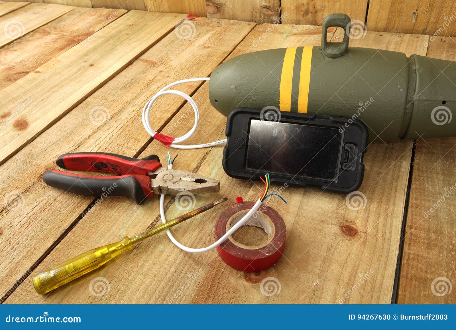 Improvised Explosive Device Stock Photo - Image of control, terror ...