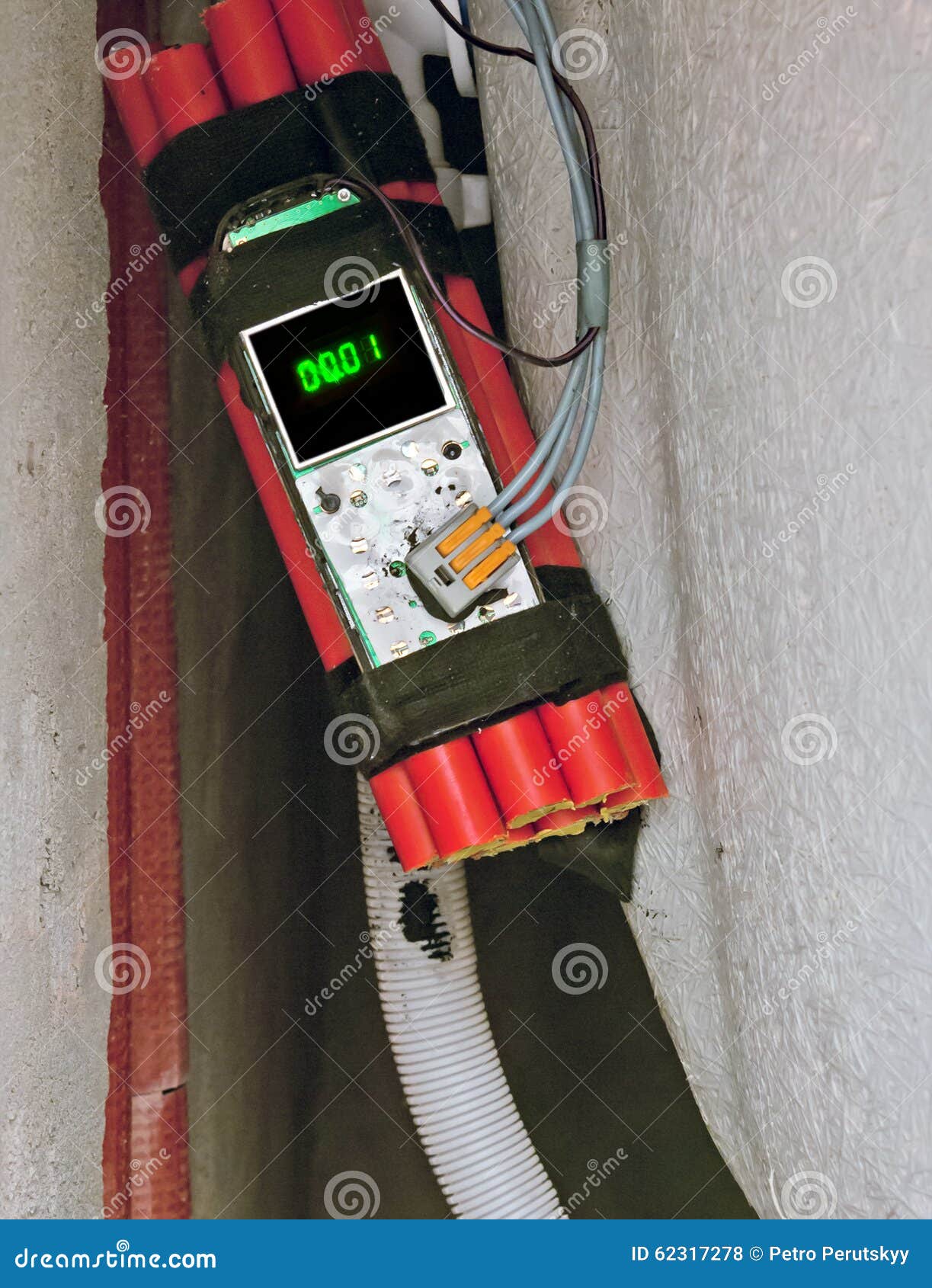 Improvised Explosive stock photo. Image of warfare, device - 62317278