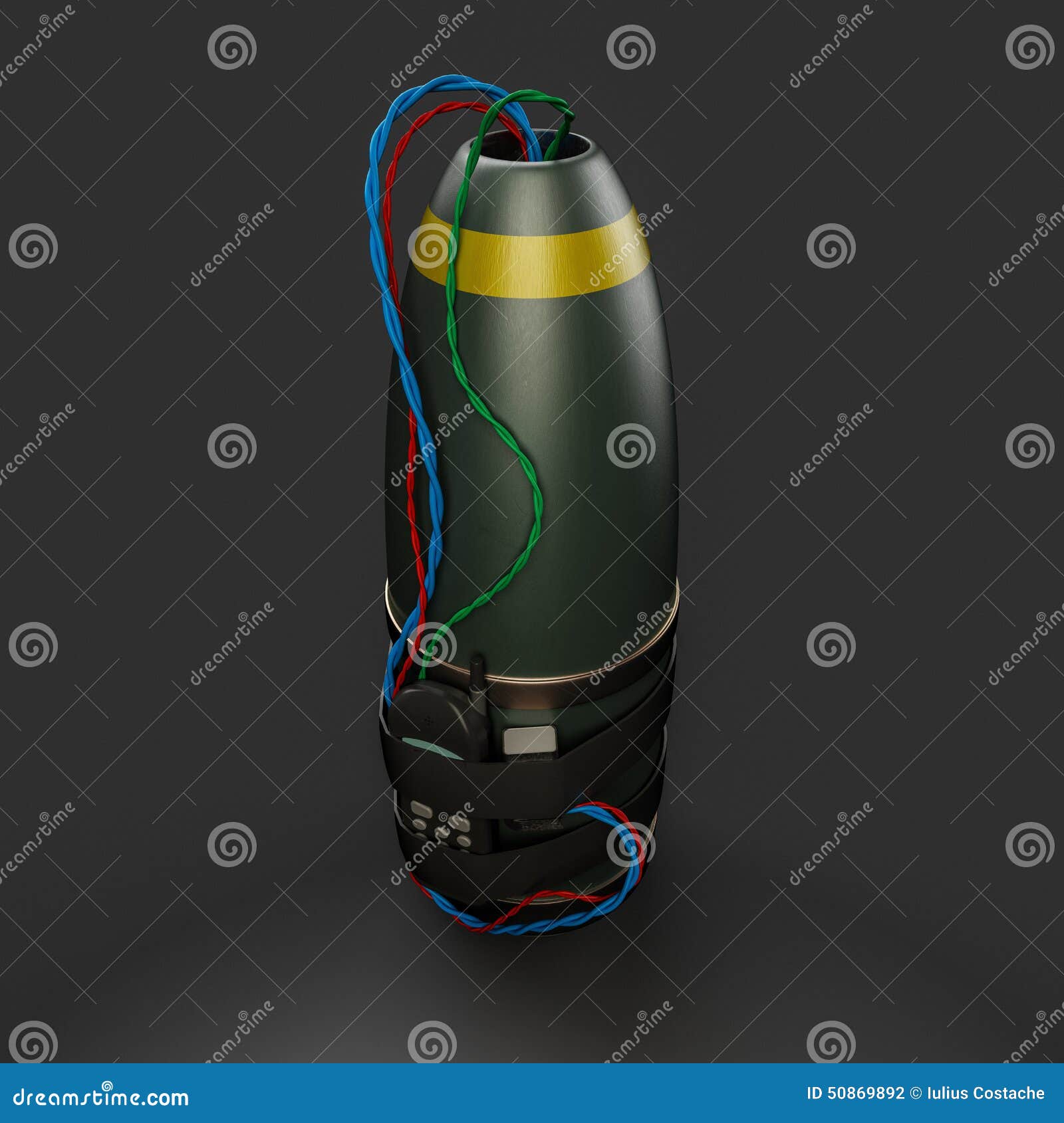 Improvised Explosive Device (I.E.D Stock Illustration - Illustration of ...