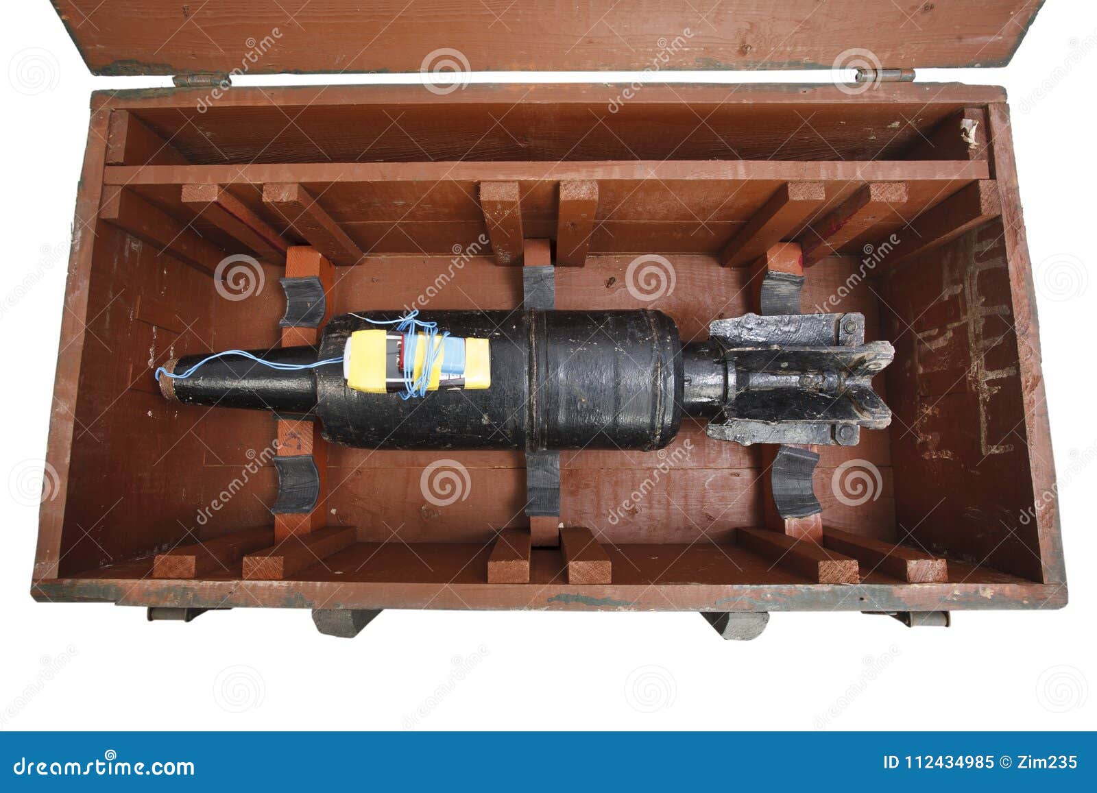 Improvised Explosive Device IED from Tank Projectile Stock Image ...