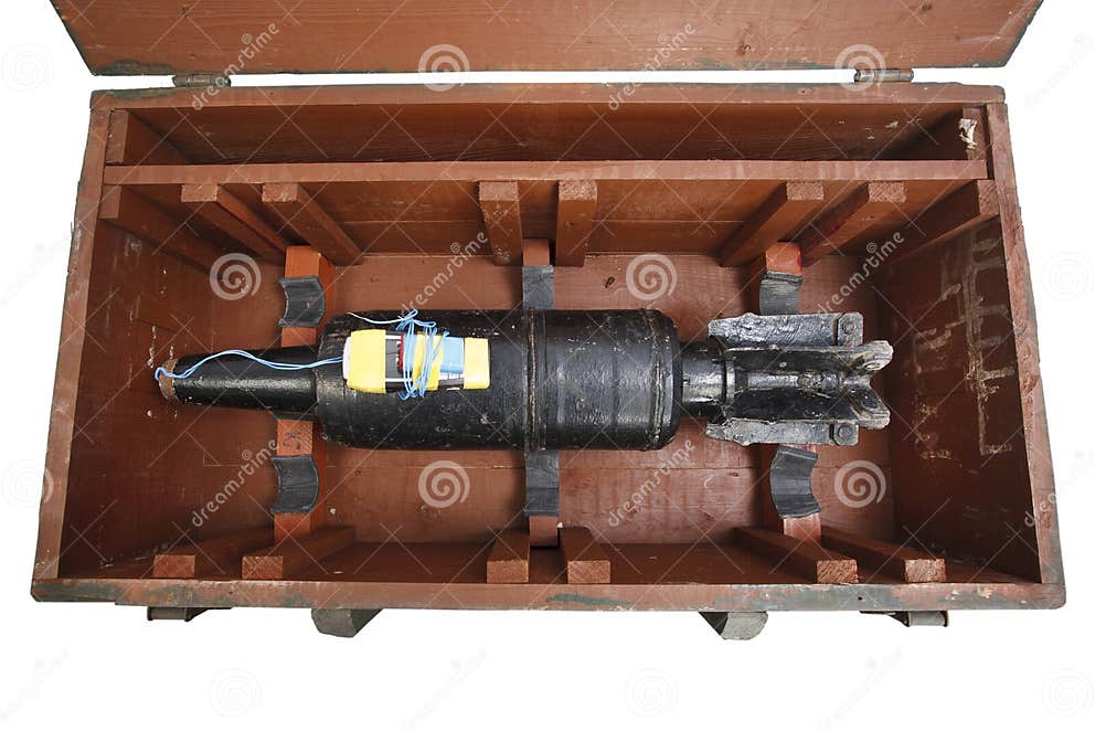 Improvised Explosive Device IED from Tank Projectile Stock Image ...