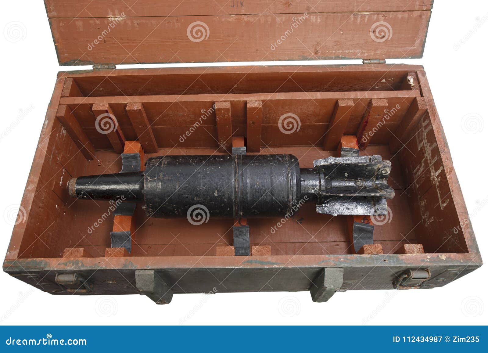 Improvised Explosive Device IED from Tank Projectile Stock Image ...