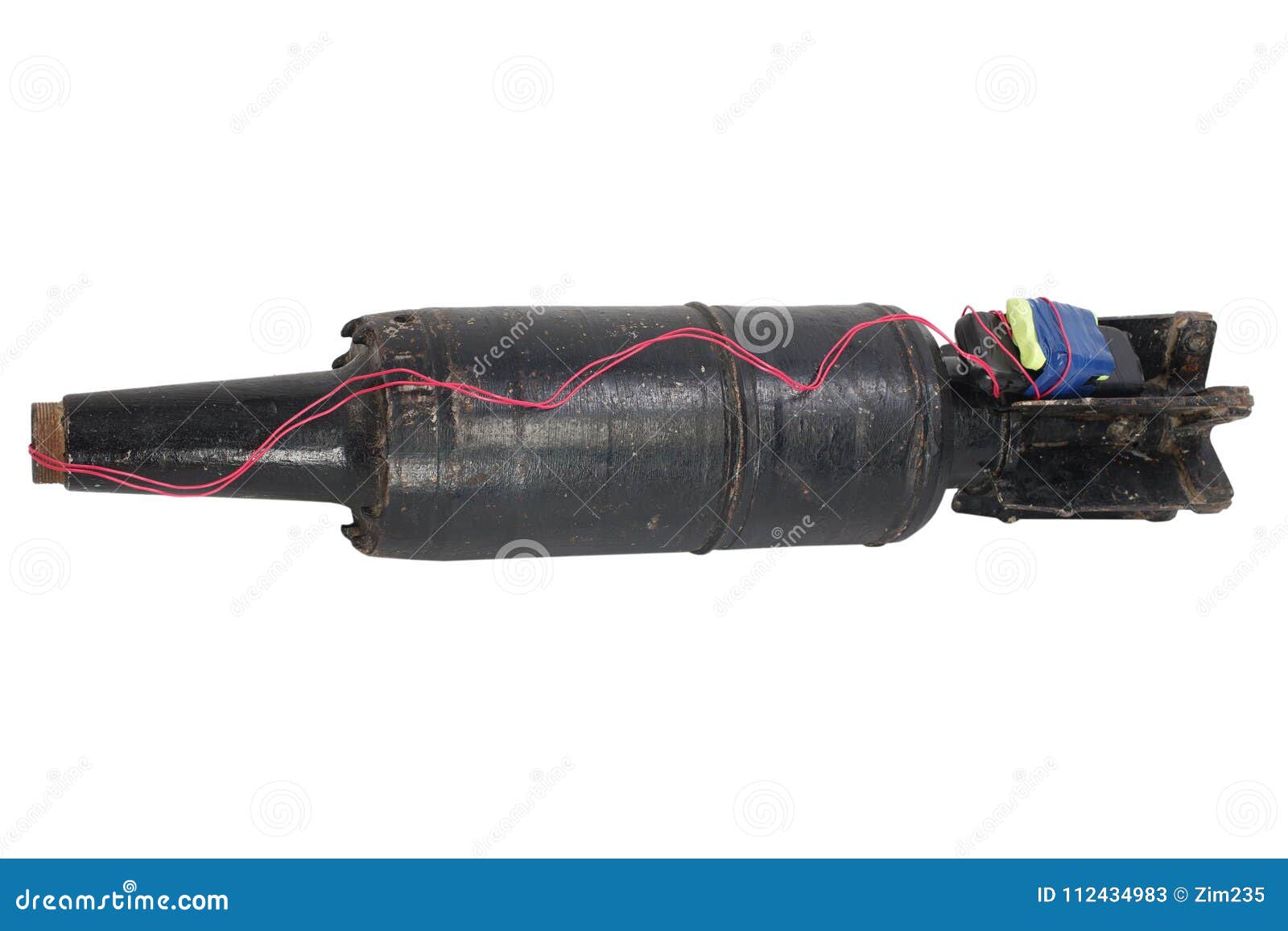 Improvised Explosive Device IED from Tank Projectile Stock Image ...