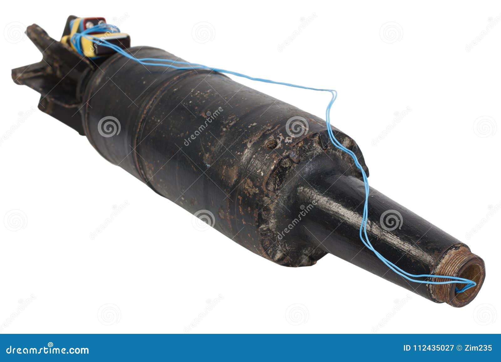 Improvised Explosive Device IED from Tank Projectile Stock Image ...