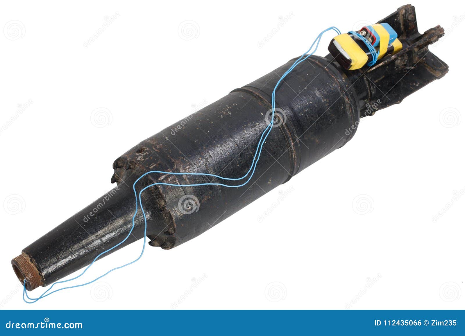 Improvised Explosive Device IED from Tank Projectile Stock Photo ...