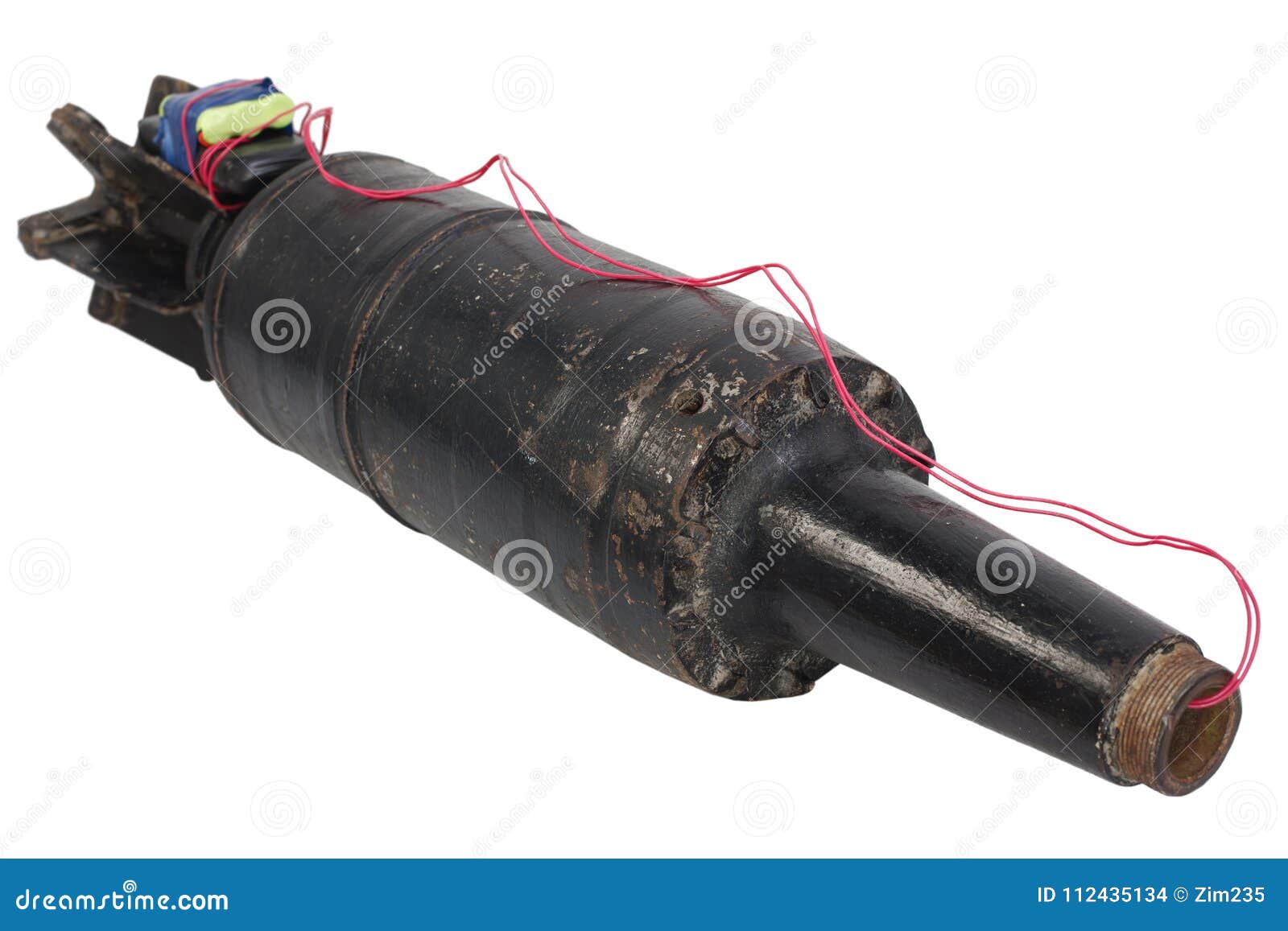 Improvised Explosive Device IED from Tank Projectile Stock Photo ...