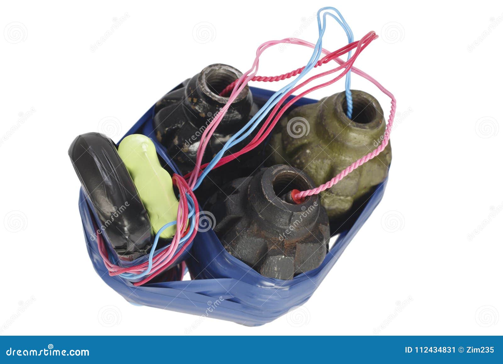 Improvised Explosive Device Stock Image - Image of homemade, cell ...