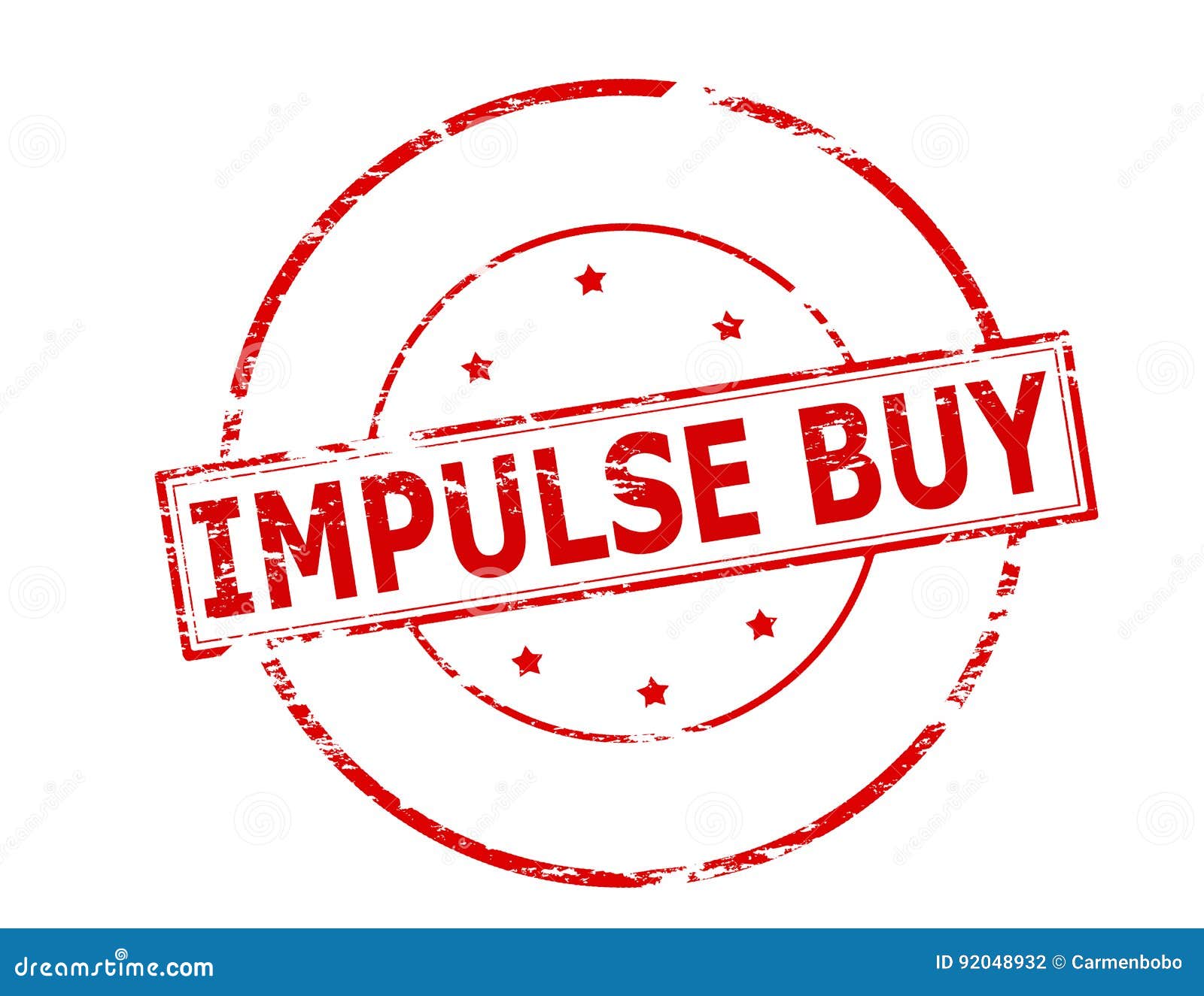 Impulse buy stock illustration. Illustration of round - 92048932