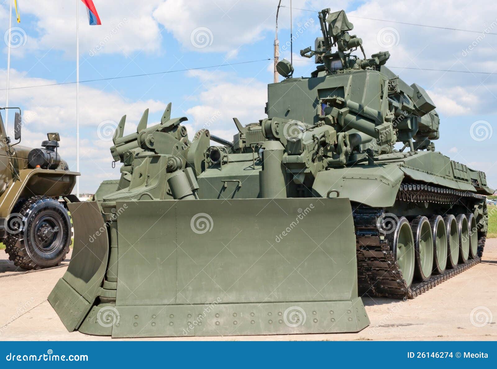 IMR-3M Obstacle Clearing Vehicle Editorial Stock Image - Image of ...