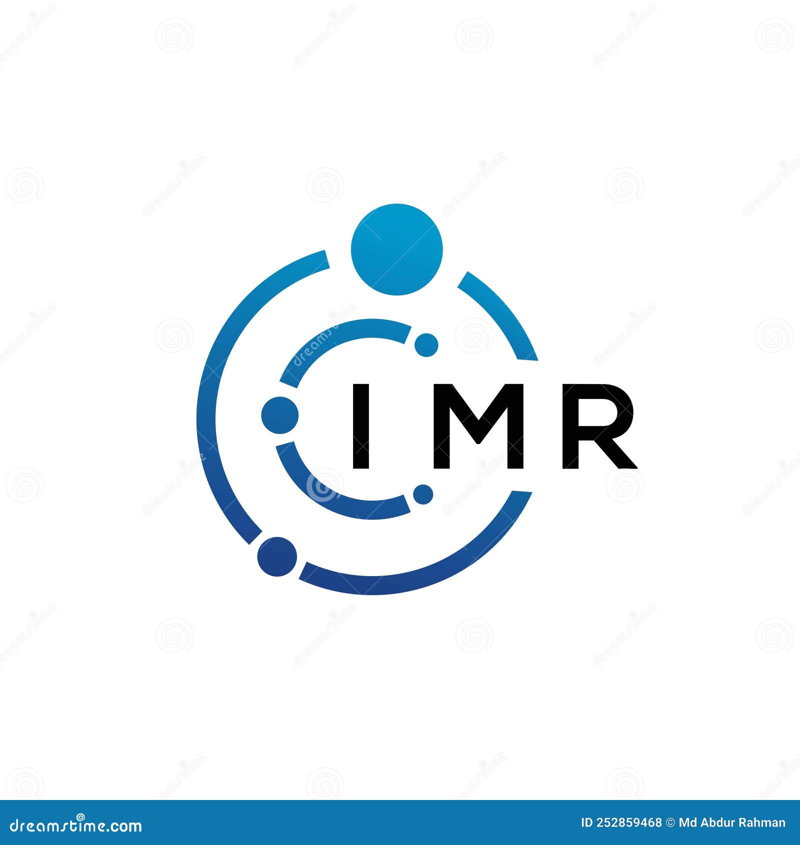 IMR Letter Technology Logo Design on White Background. IMR Creative ...