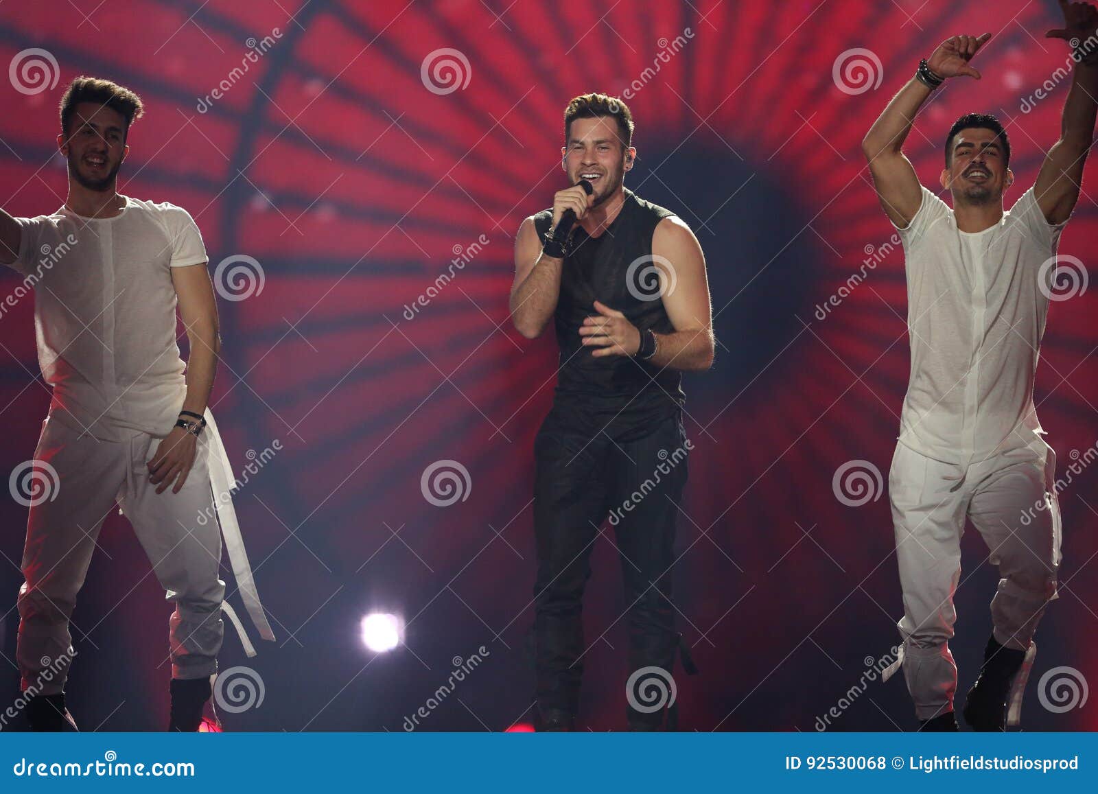 Imri Ziv De Israel Eurovision 2017 Foto de archivo editorial - Imagen ...