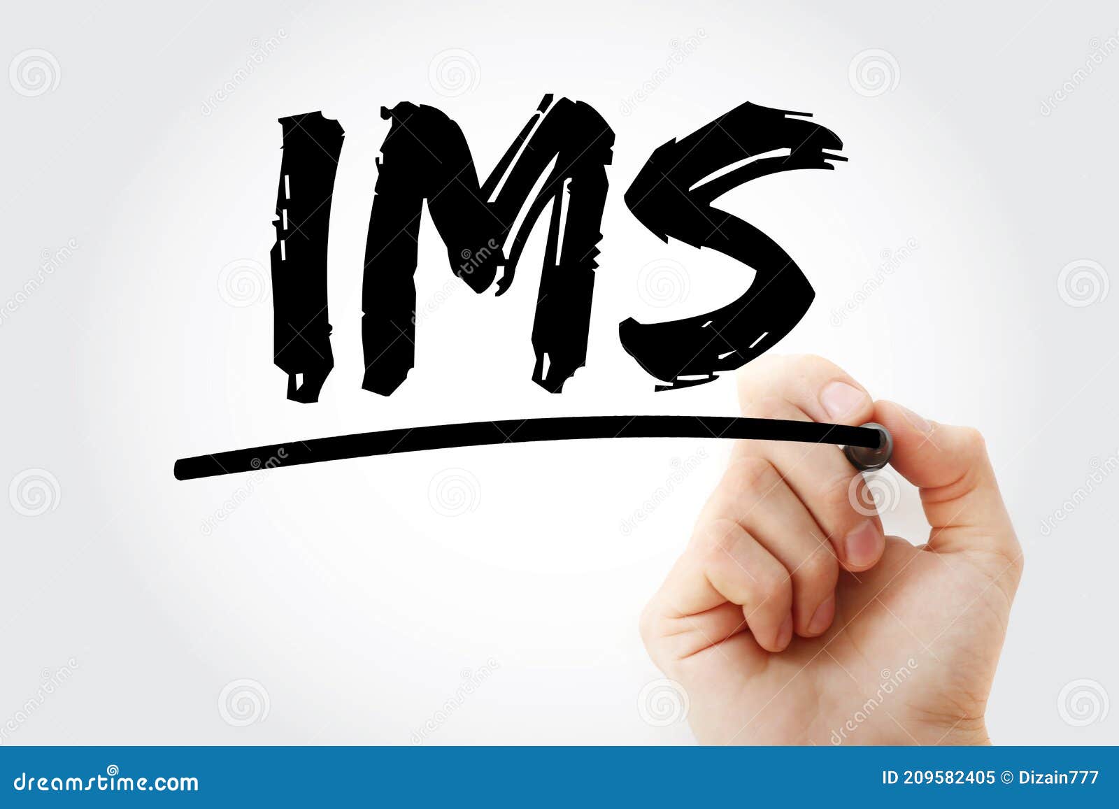 Integrated Management System IMS Is Shown Using The Text Stock ...
