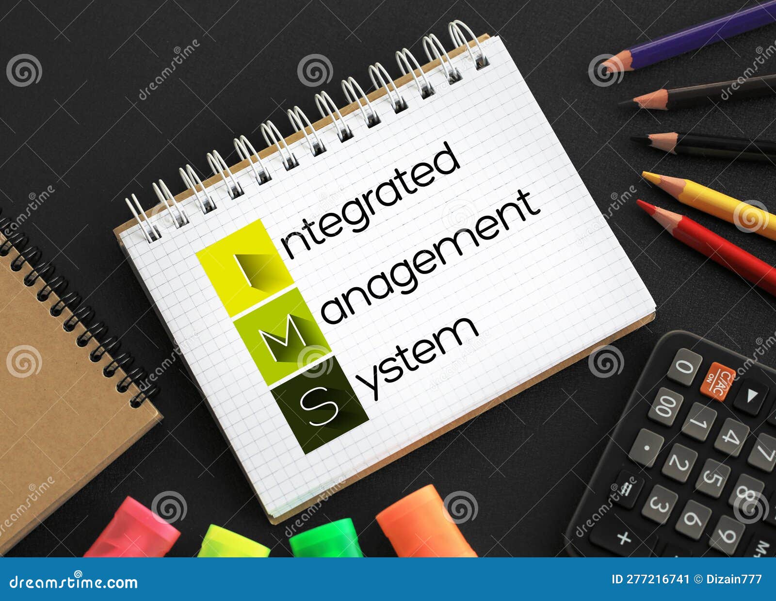 Integrated Management System IMS Is Shown Using The Text Stock ...