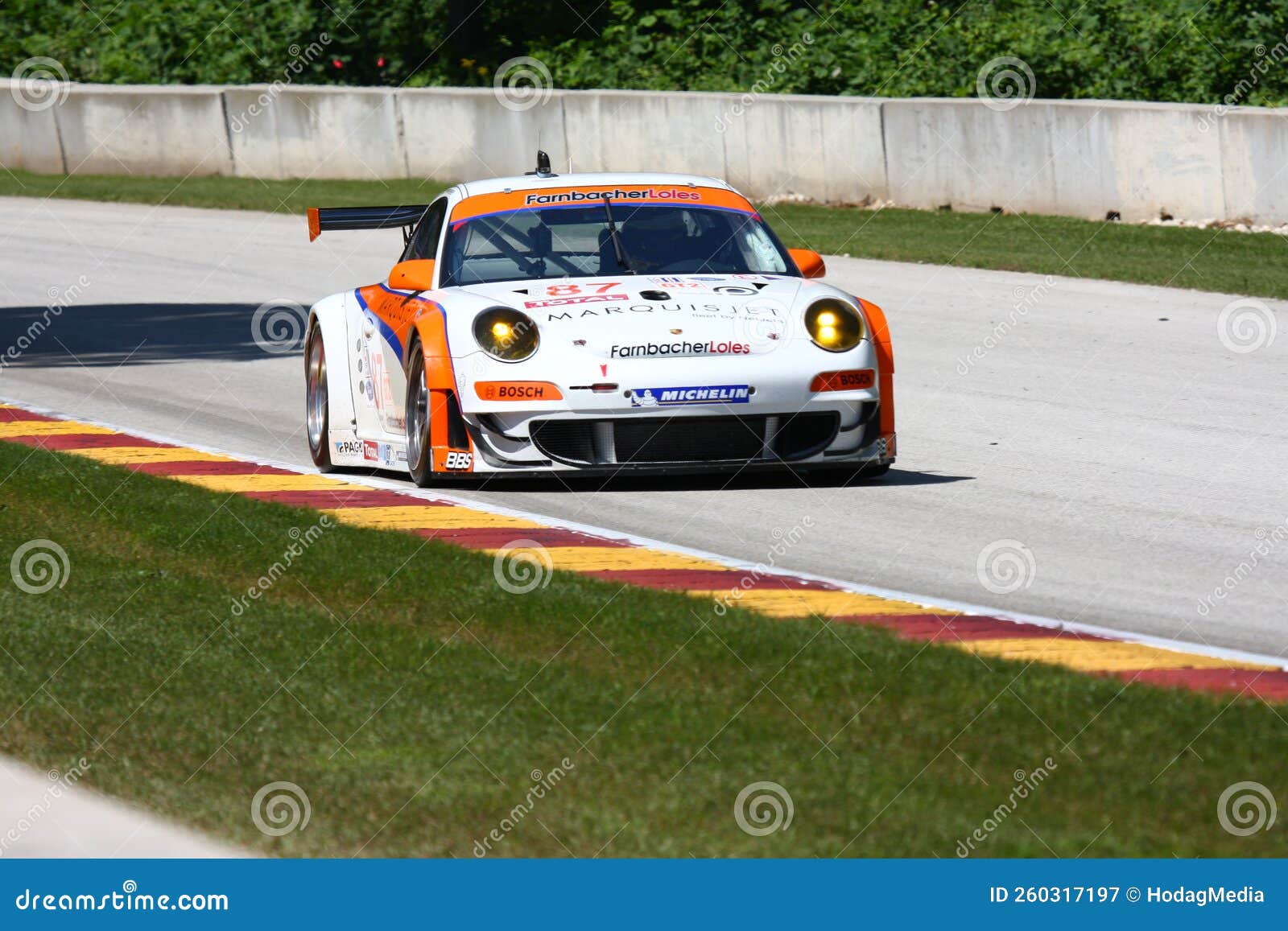 IMSA ALMS Road America 2008 Editorial Photography - Image of ...