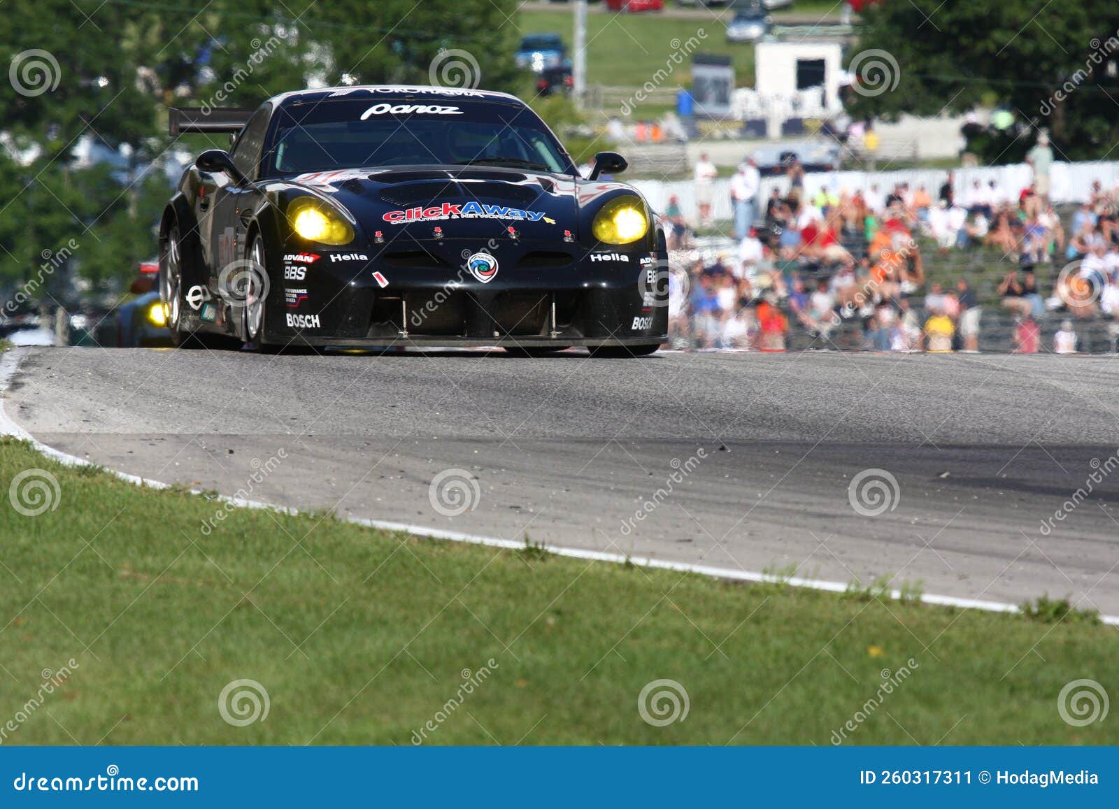 IMSA ALMS Road America 2008 Editorial Photo - Image of auto, crest ...
