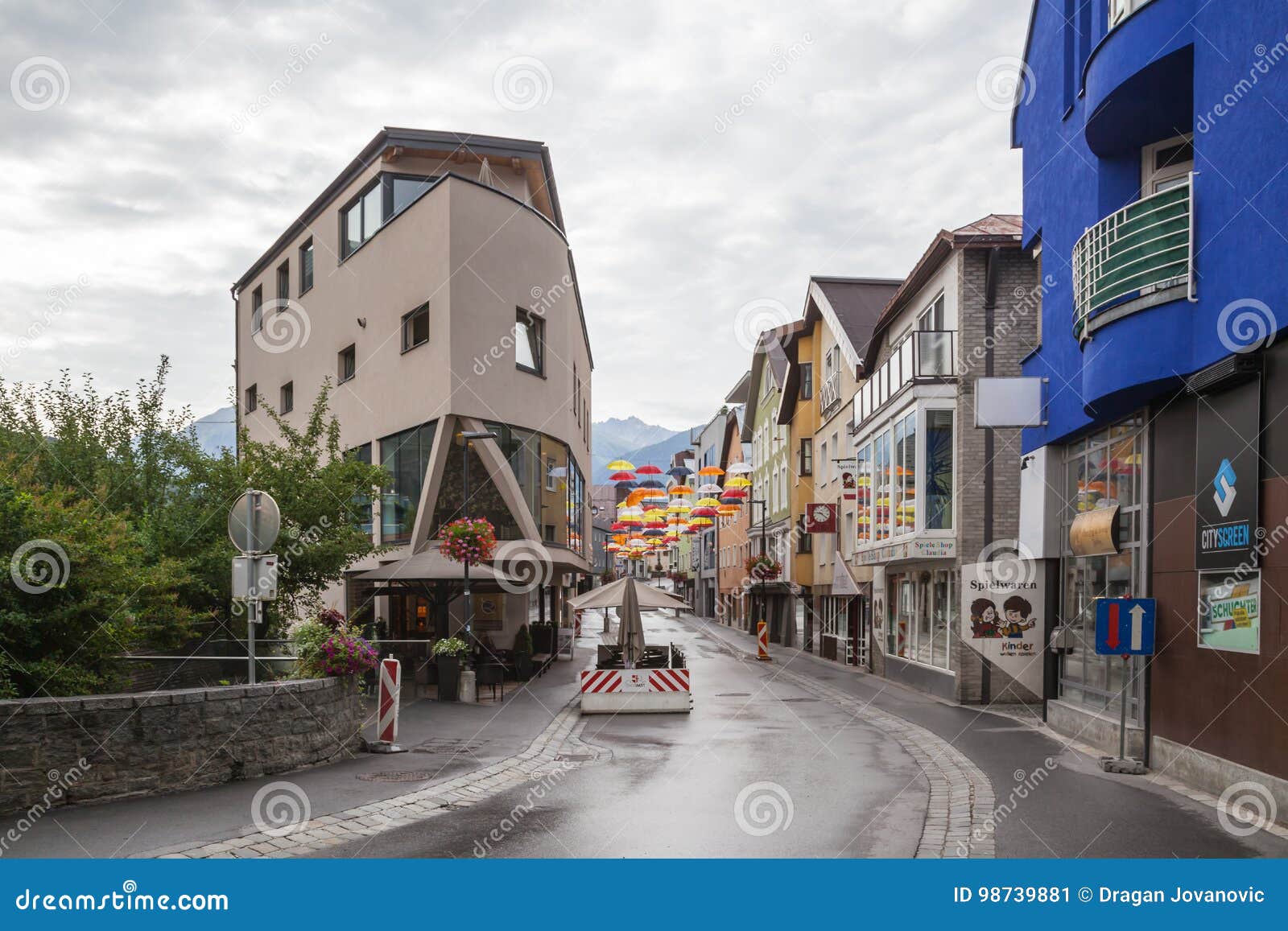 Imst au Tyrol photo éditorial. Image du extérieur, ville - 98739881