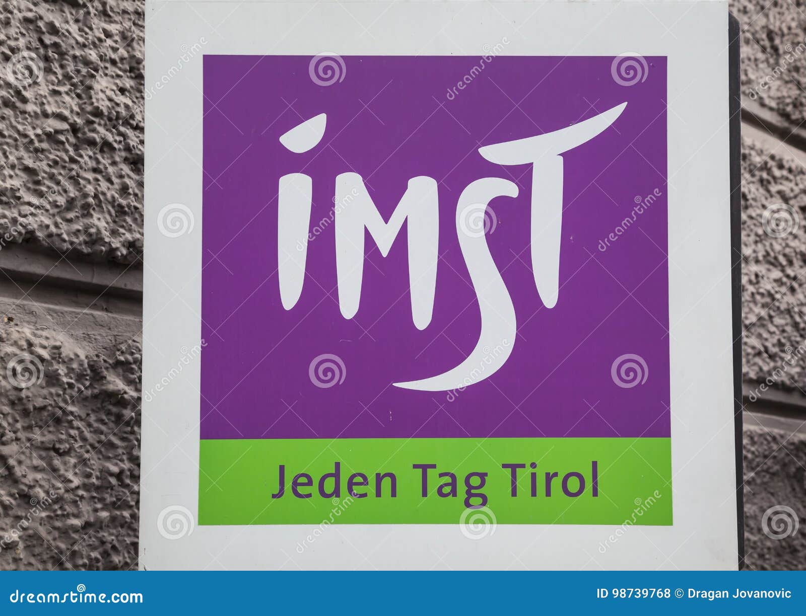 Imst in Tyrol editorial stock photo. Image of imst, mountains - 98739768