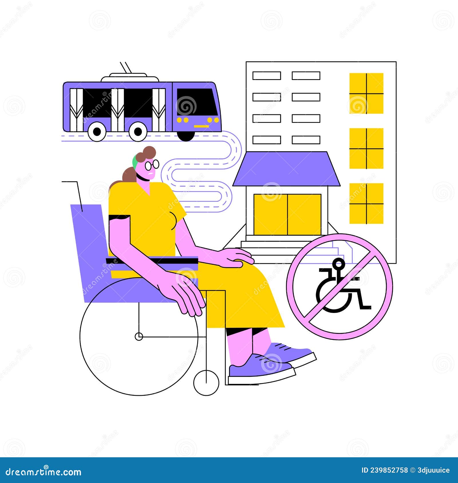 Inaccessible Environments Abstract Concept Vector Illustration. Stock ...