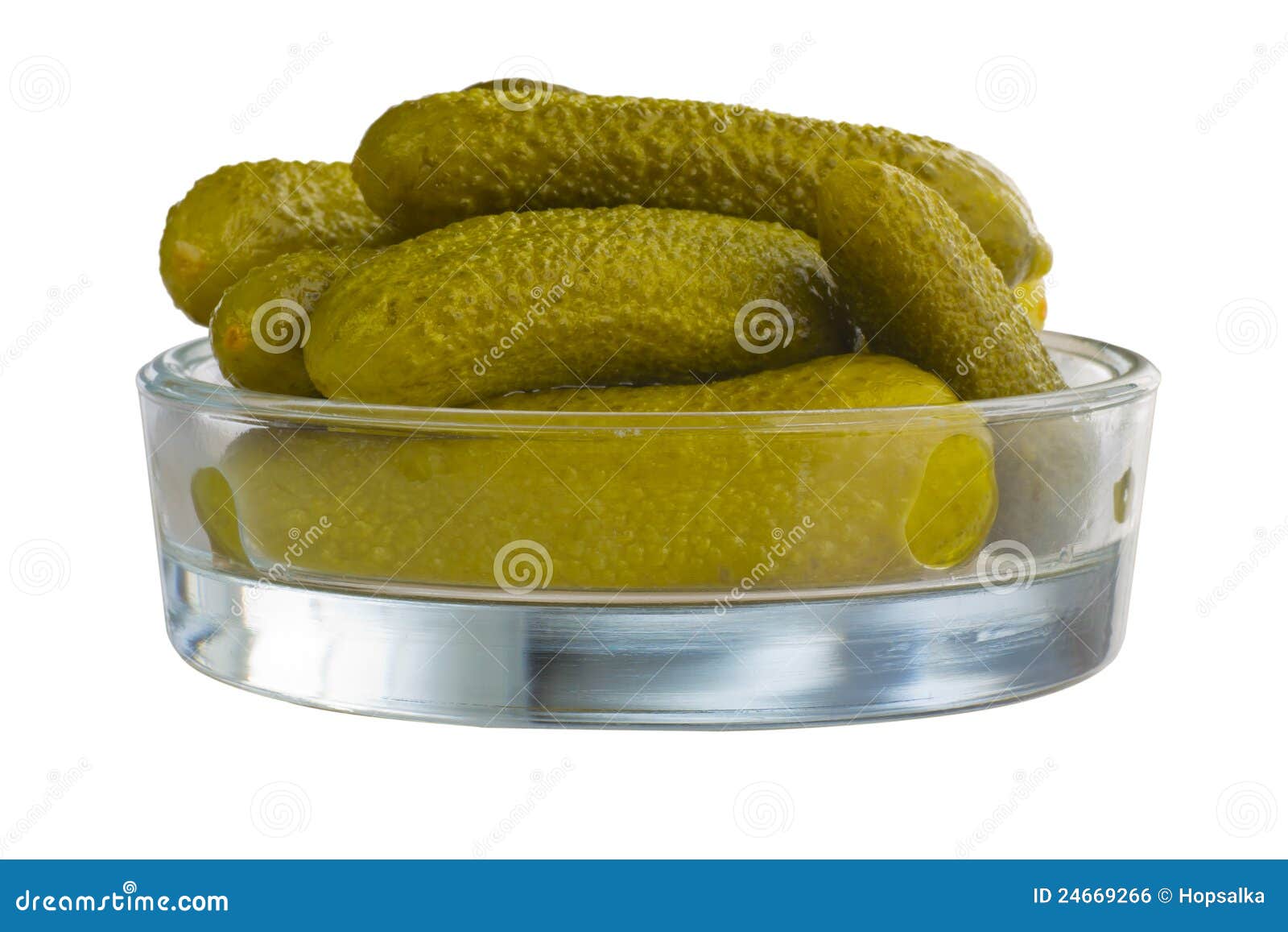 Inacidica I Cetriolini Marinati Fotografia Stock - Immagine di menù ...