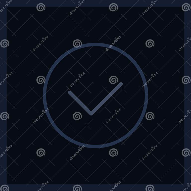 Inactive Approve Button UI Element Template Stock Vector - Illustration of mode, statistics ...