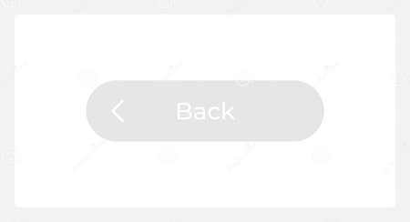 Inactive Back Button UI Element Template Stock Vector - Illustration of element, back: 264479310