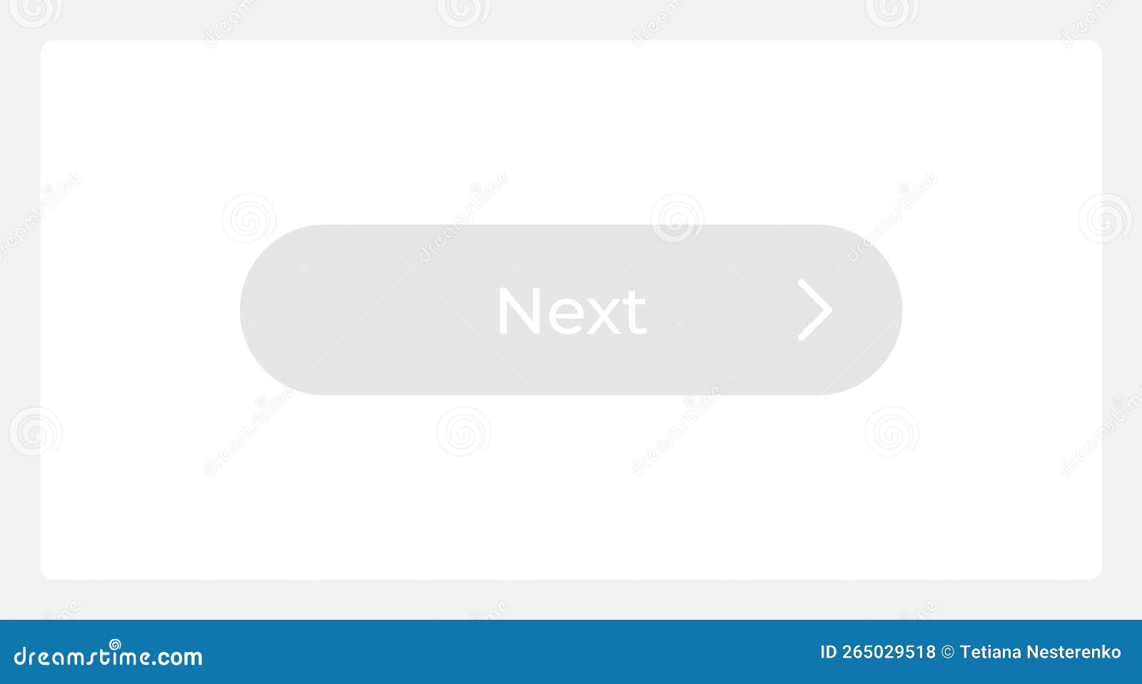 Inactive Next Move Button UI Element Template Stock Vector ... Inactive Next Move Button UI Element Template Stock Vector ...