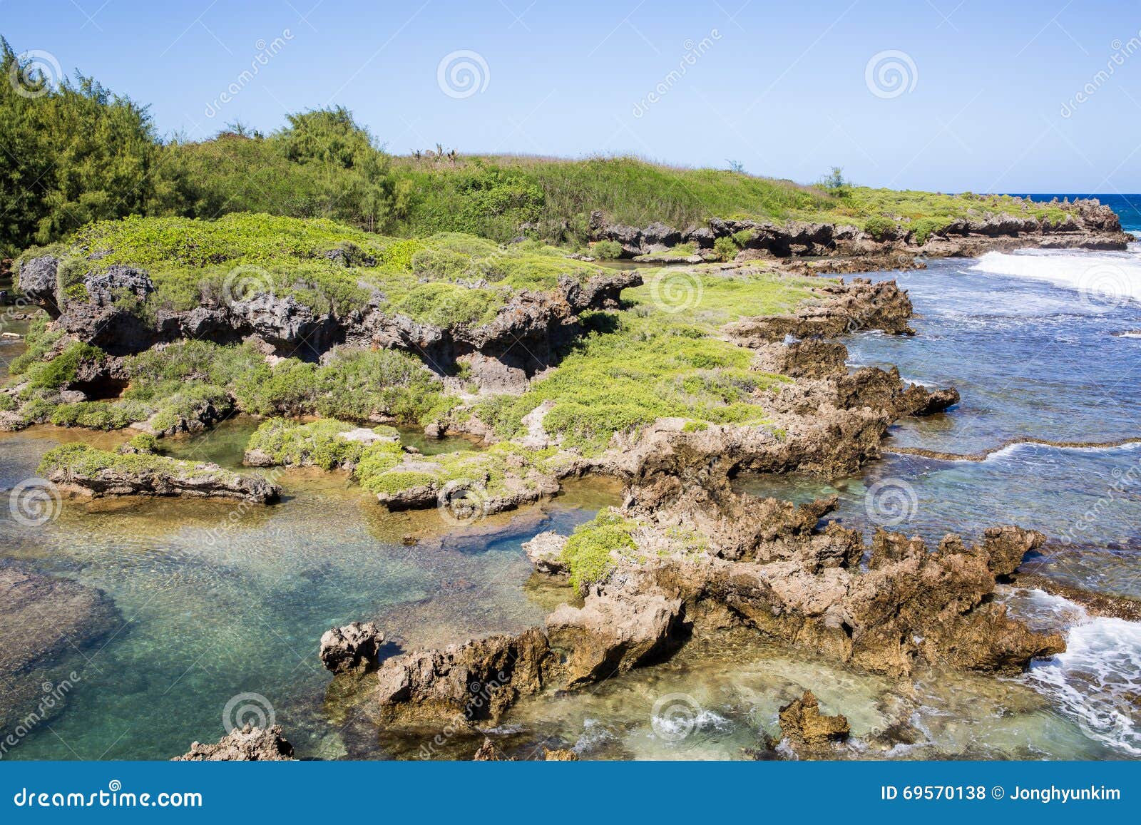 Inalajan Natural Pool stock photo. Image of scenic, nature - 69570138