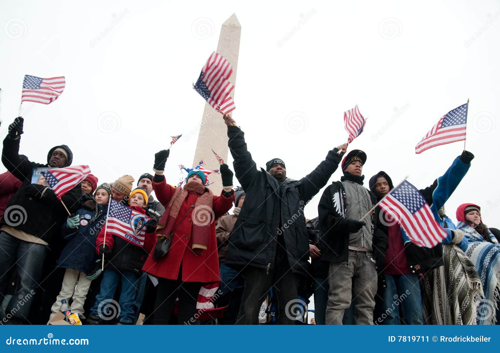 Inaugural Celebration on National Mall Editorial Photo - Image of ...