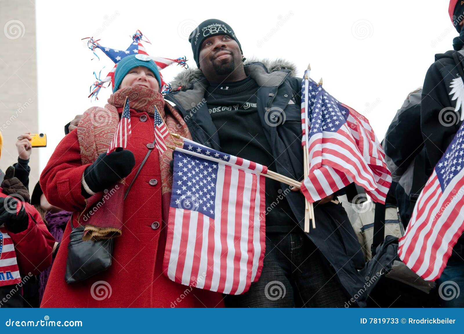 Inaugural Celebration on National Mall Editorial Stock Photo - Image of ...