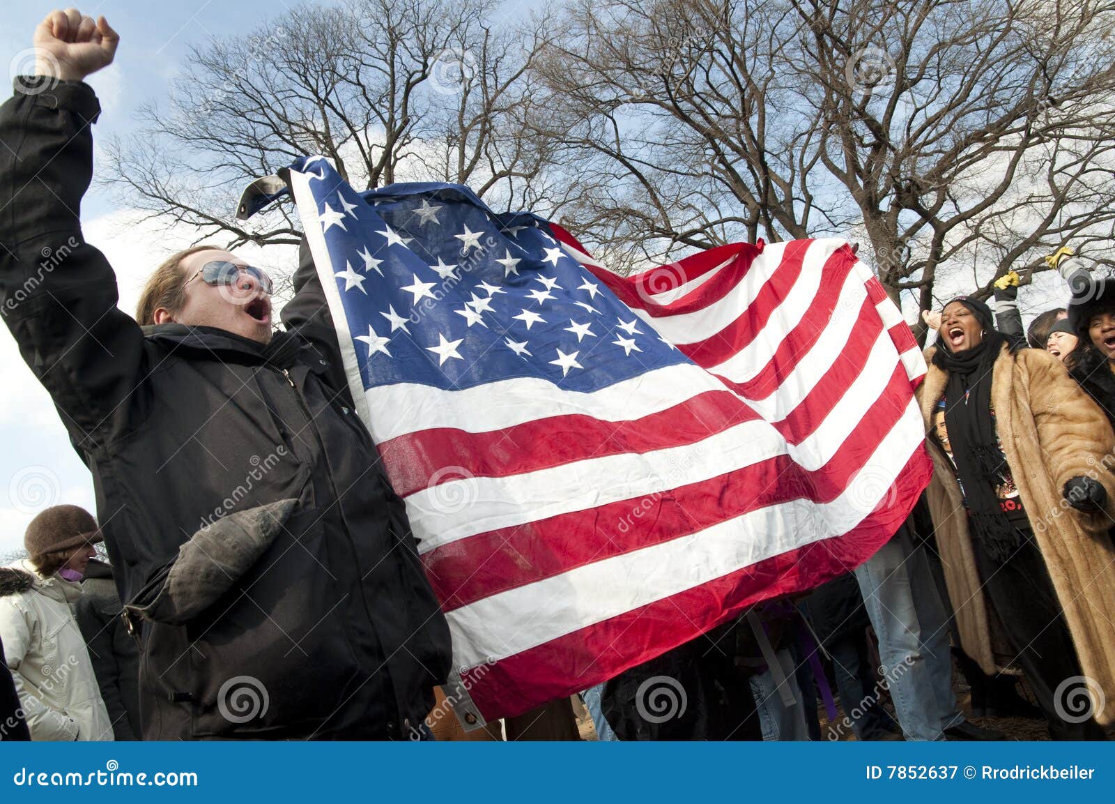 Inauguration celebration editorial photography. Image of latino - 7852637