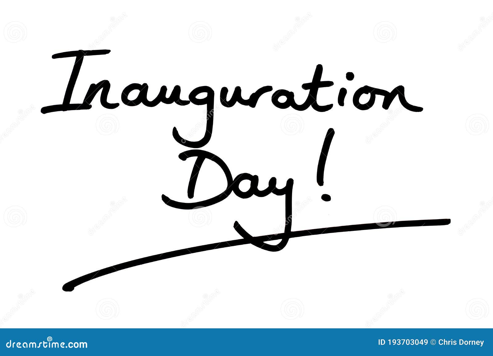 Inauguration Day stock illustration. Illustration of note - 193703049