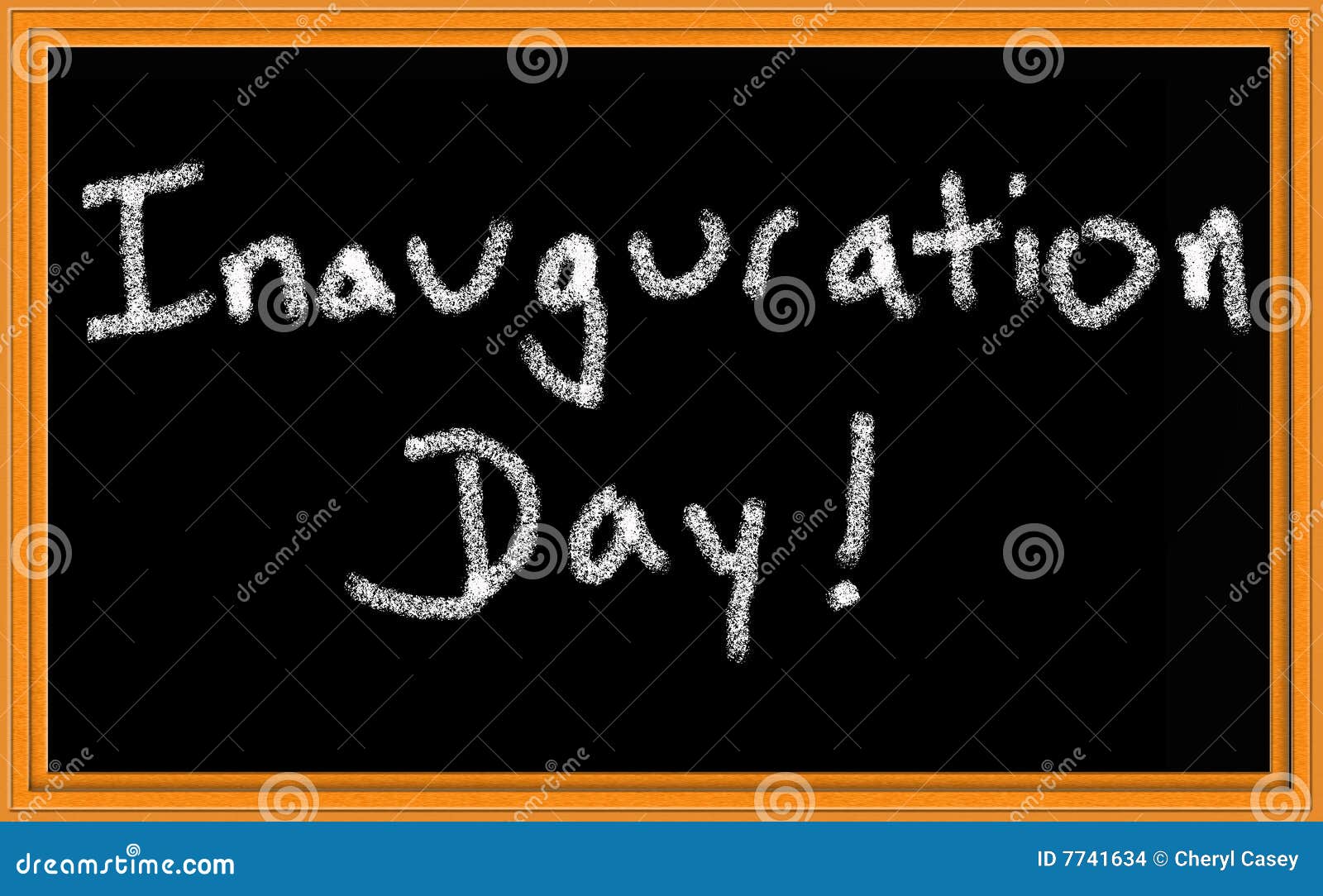 Inauguration Day sign stock photo. Image of political - 7741634