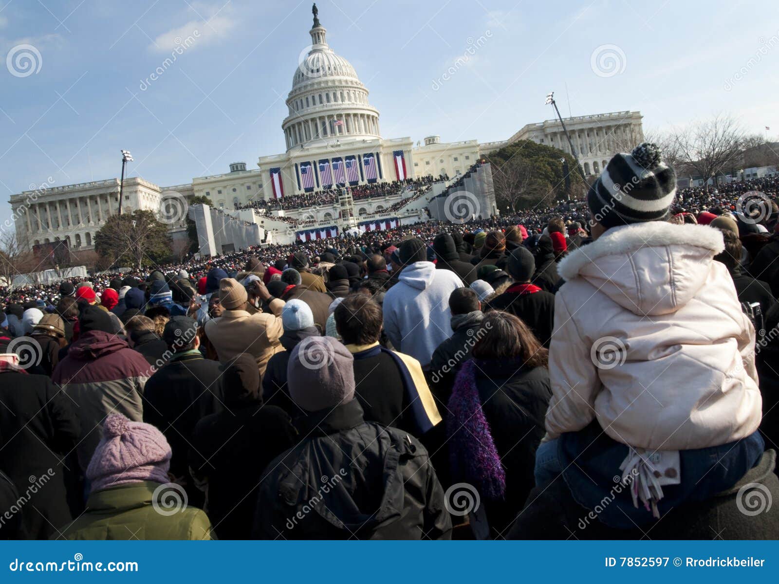 Inauguration at U.S. Capitol Editorial Photography - Image of capital ...
