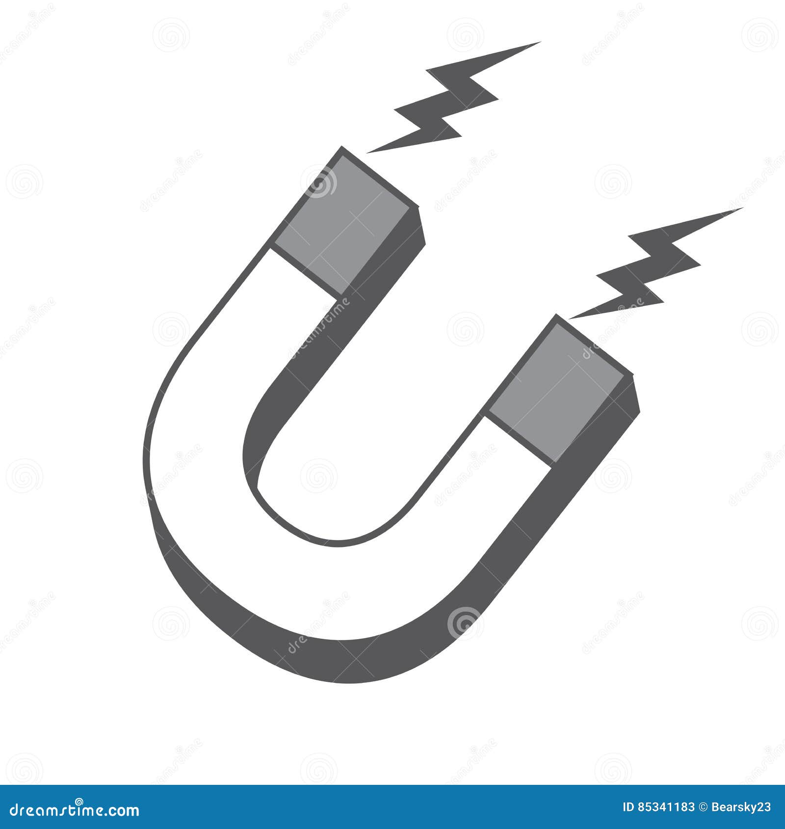 Inbound Marketing Graphic with Magnet Stock Vector - Illustration of ...