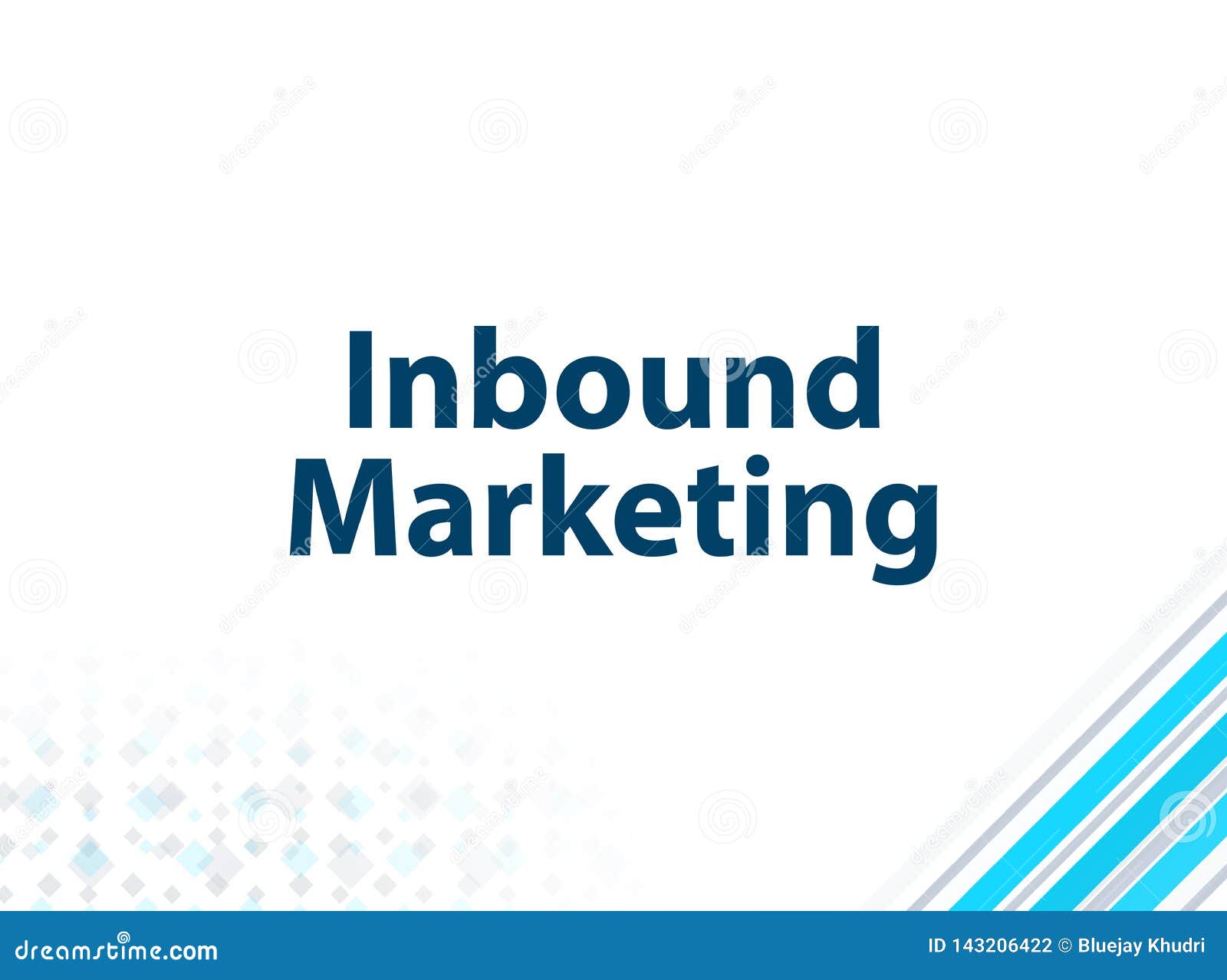 Inbound Marketing Modern Flat Design Blue Abstract Background Stock ... Inbound Marketing Modern Flat Design Blue Abstract Background Stock ...