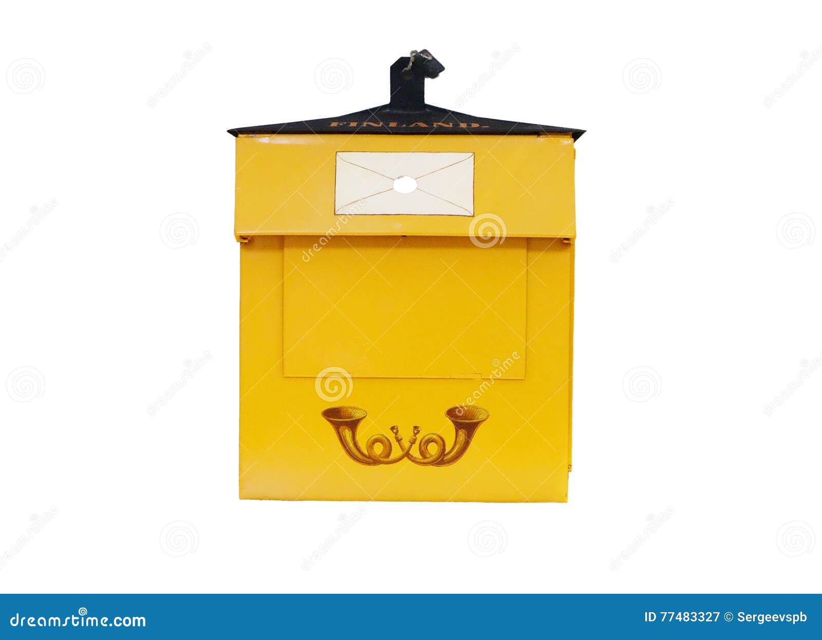 Inbox Finnish Mail the Late 19th Century. Stock Image - Image of ...