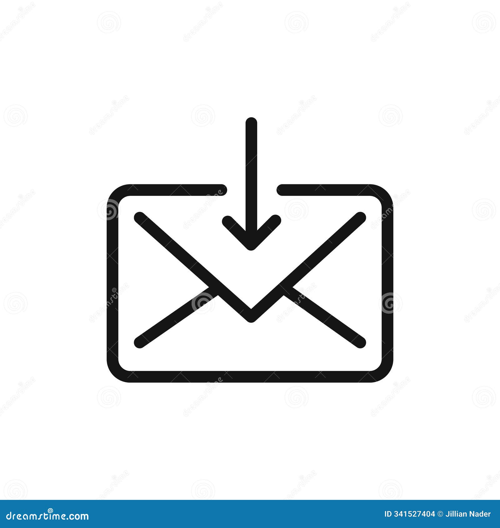 Inbox Icon Vector Illustration | CartoonDealer.com #22763210