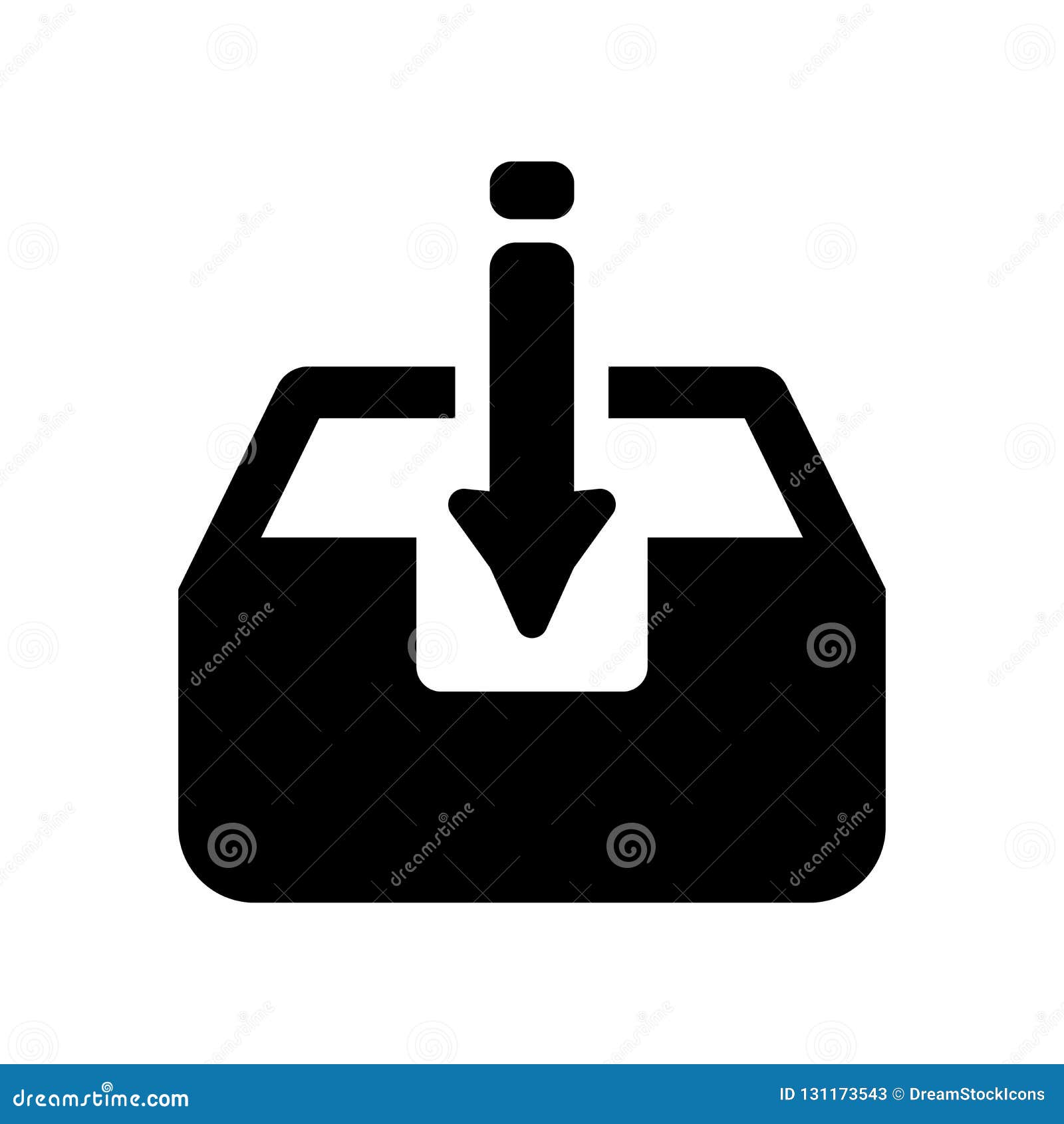 Inbox Icon. Trendy Inbox Logo Concept on White Background from U Stock ... Inbox Icon. Trendy Inbox Logo Concept on White Background from U Stock ...