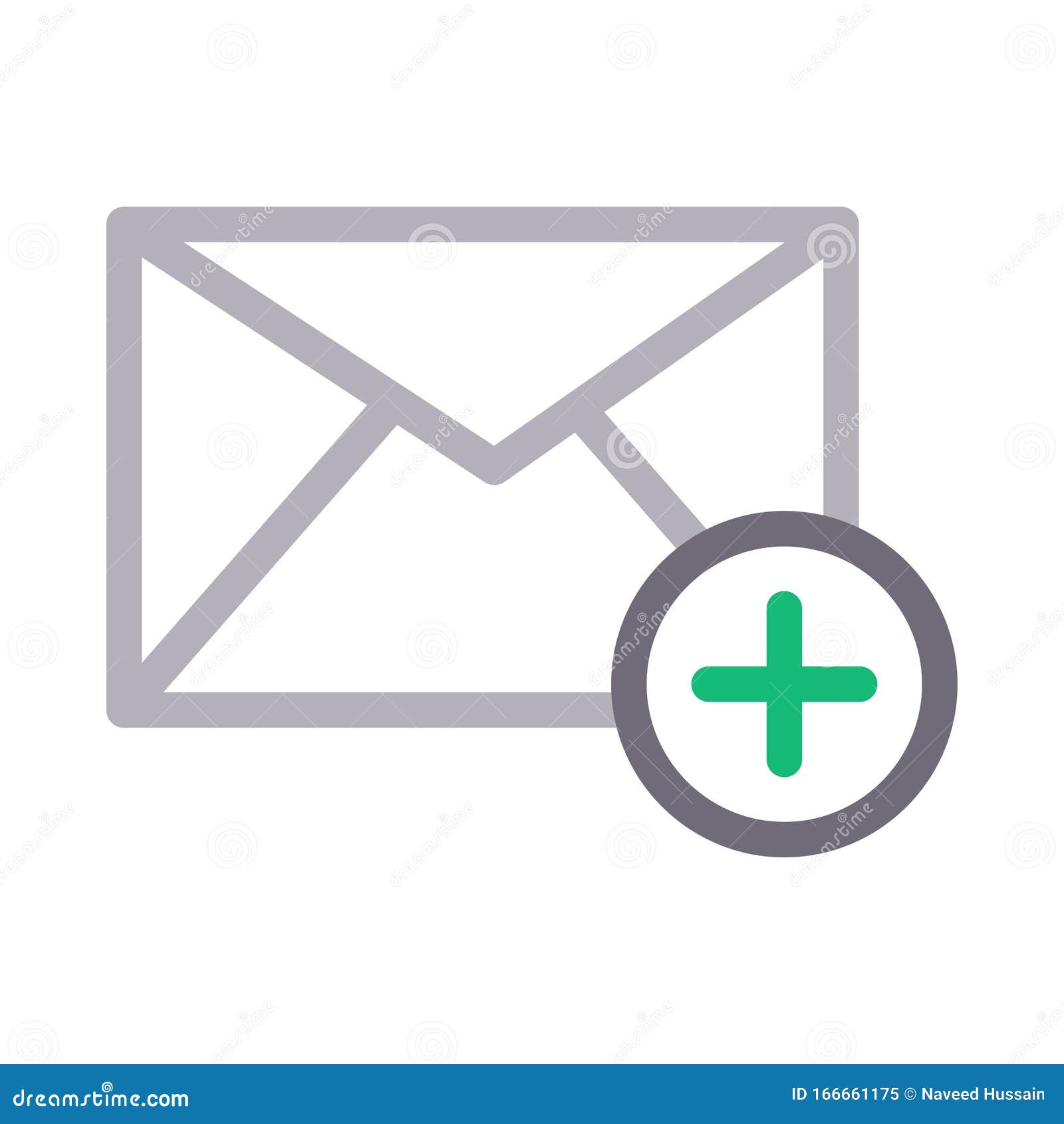 Inbox color line icon stock illustration. Illustration of inbox - 166661175