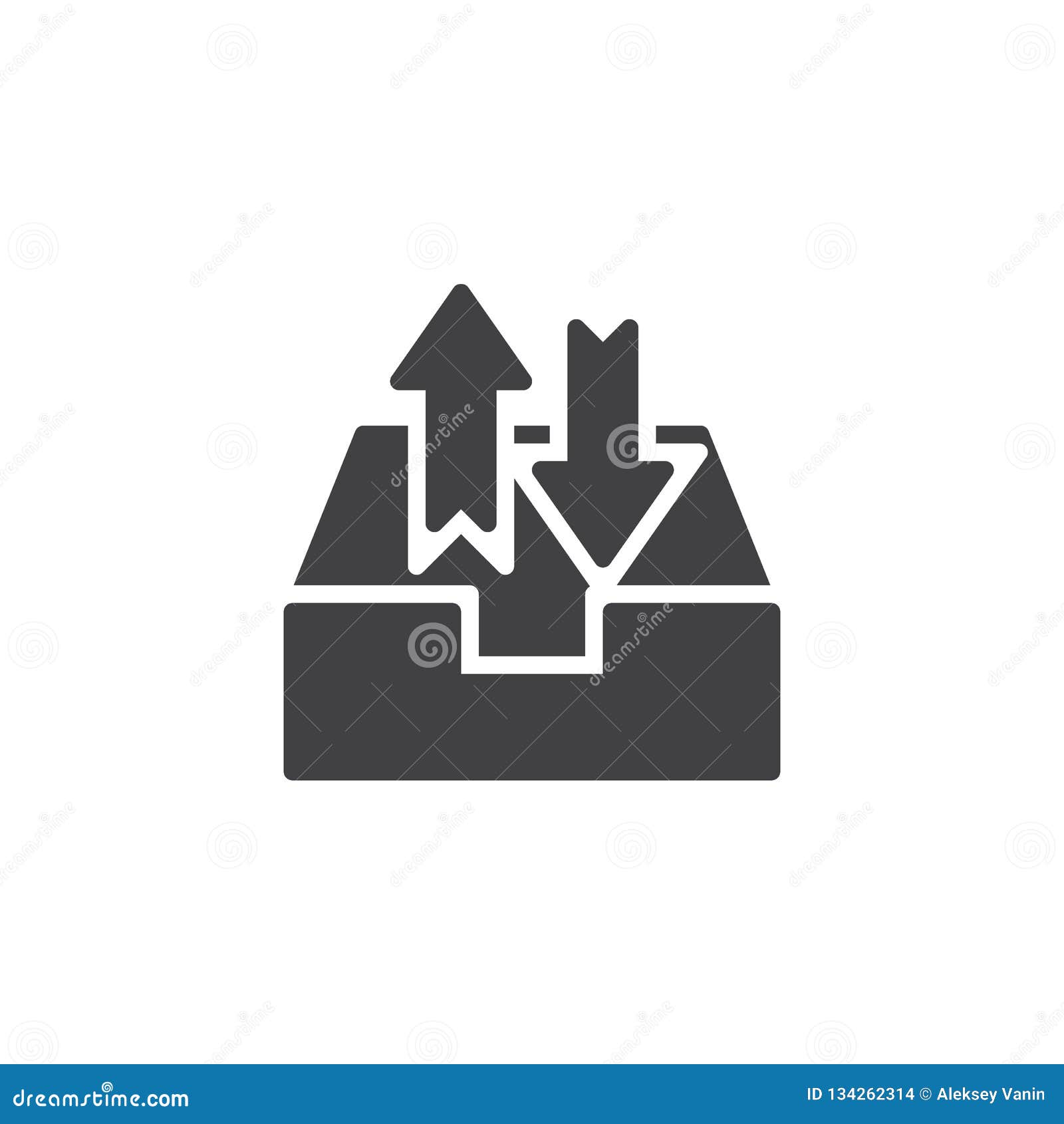 Inbox and Outbox Documents Vector Icon Stock Vector - Illustration of ...